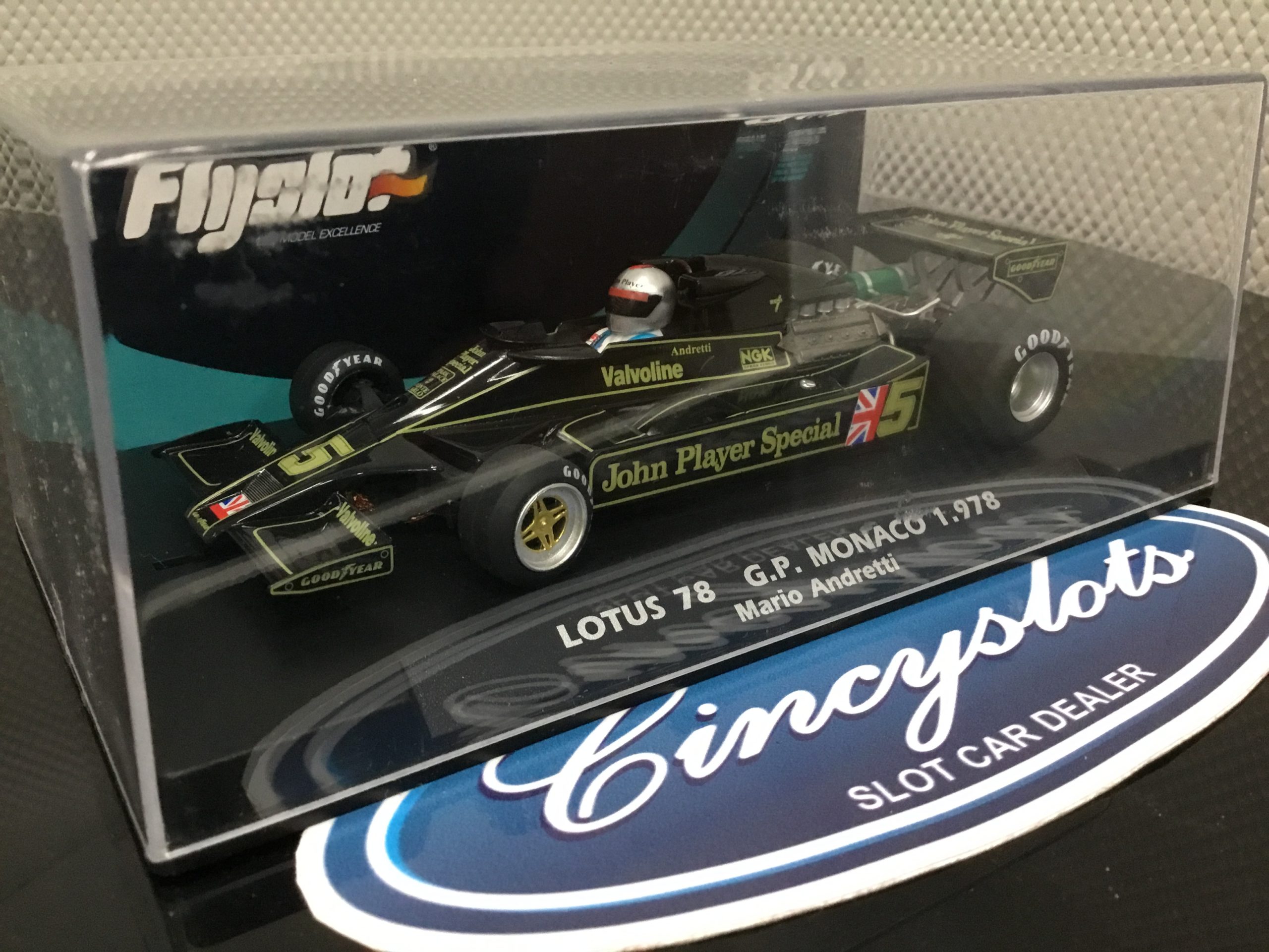 Fly 058106 Mario Andretti JPS F1 1978 Lotus 78 RARE. NEW.