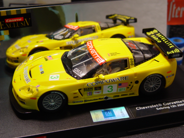 Carrera D124 20203 Chevrolet Corvette C6R Compuware WITH DIGITAL CHIP