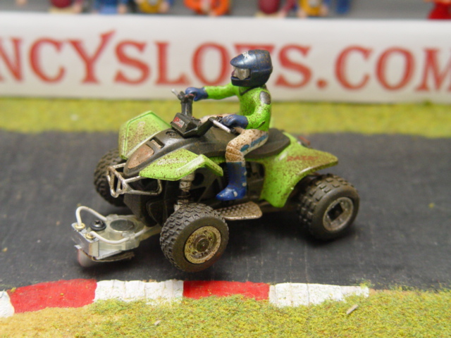 POWER SLOT 86991 QUAD 4X4 NARANJA DIRTY GREEN