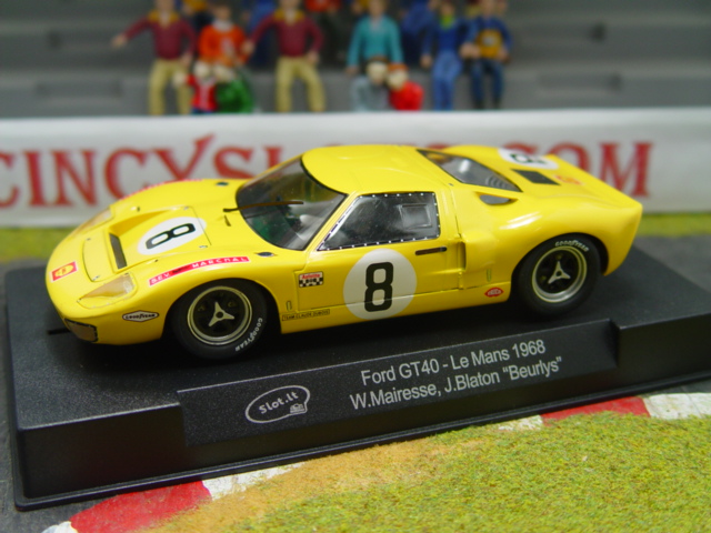 SLOT.IT SICA18B FORD GT40 SHELL #8 1968 LE MANS