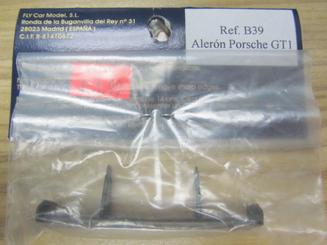 Fly B39 79039 Porsche GT1 rear wing