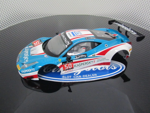 Carrera D124 23824 Ferrari 458 Italia AF Corse Body and Interior ONLY.