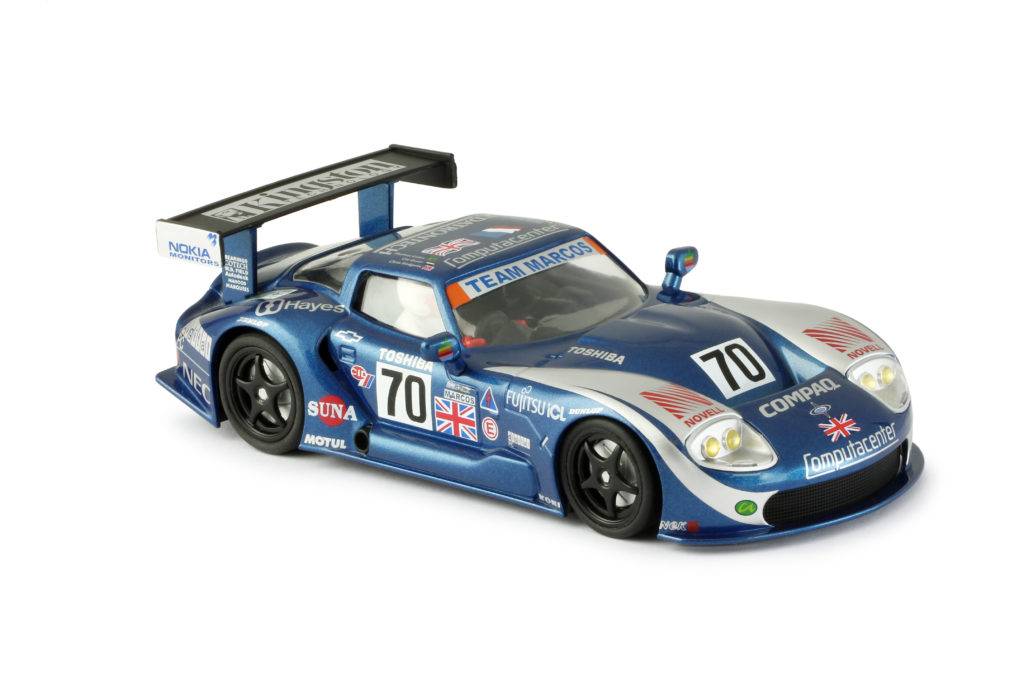 Revo Slot RS0011 MARCOS LM600 GT2 #70 Slot Car, Lightly Used.