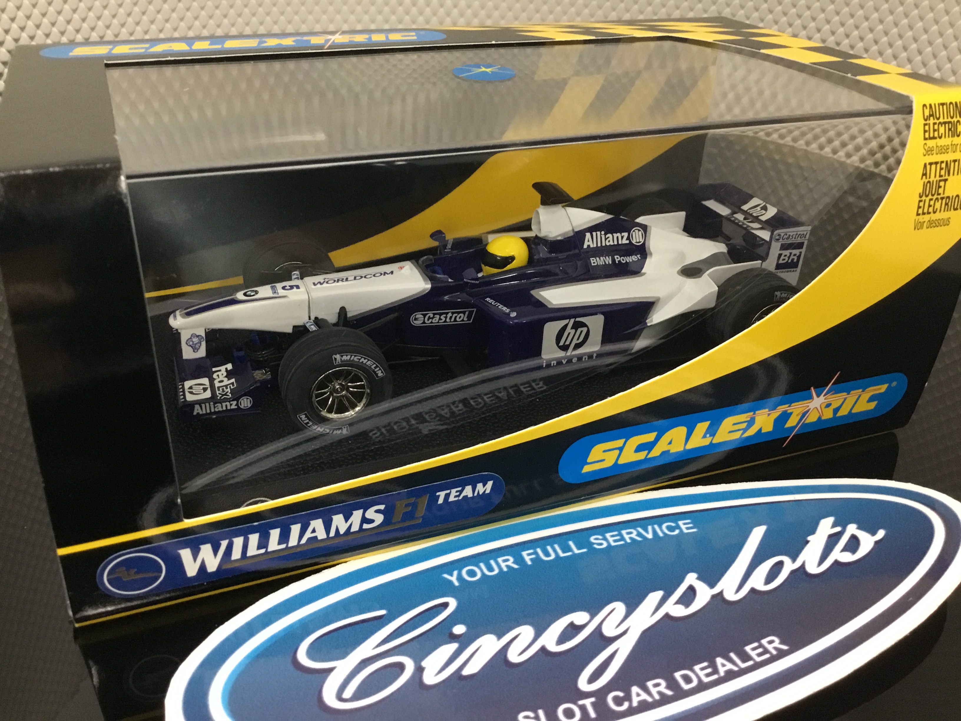 Scalextric C2417 Williams BMW 2002 F1 #5. Scalextric C2417 Williams BMW ...