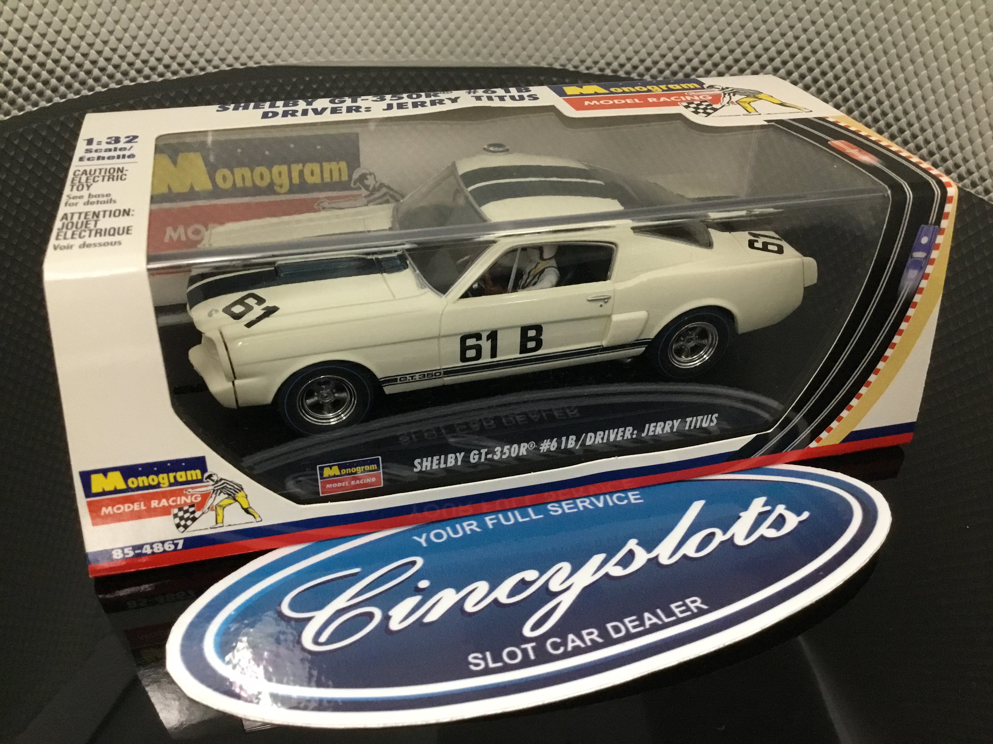 Monogram 85-4867 Mustang #61B Jerry Titus. Monogram 85-4867 Mustang ...