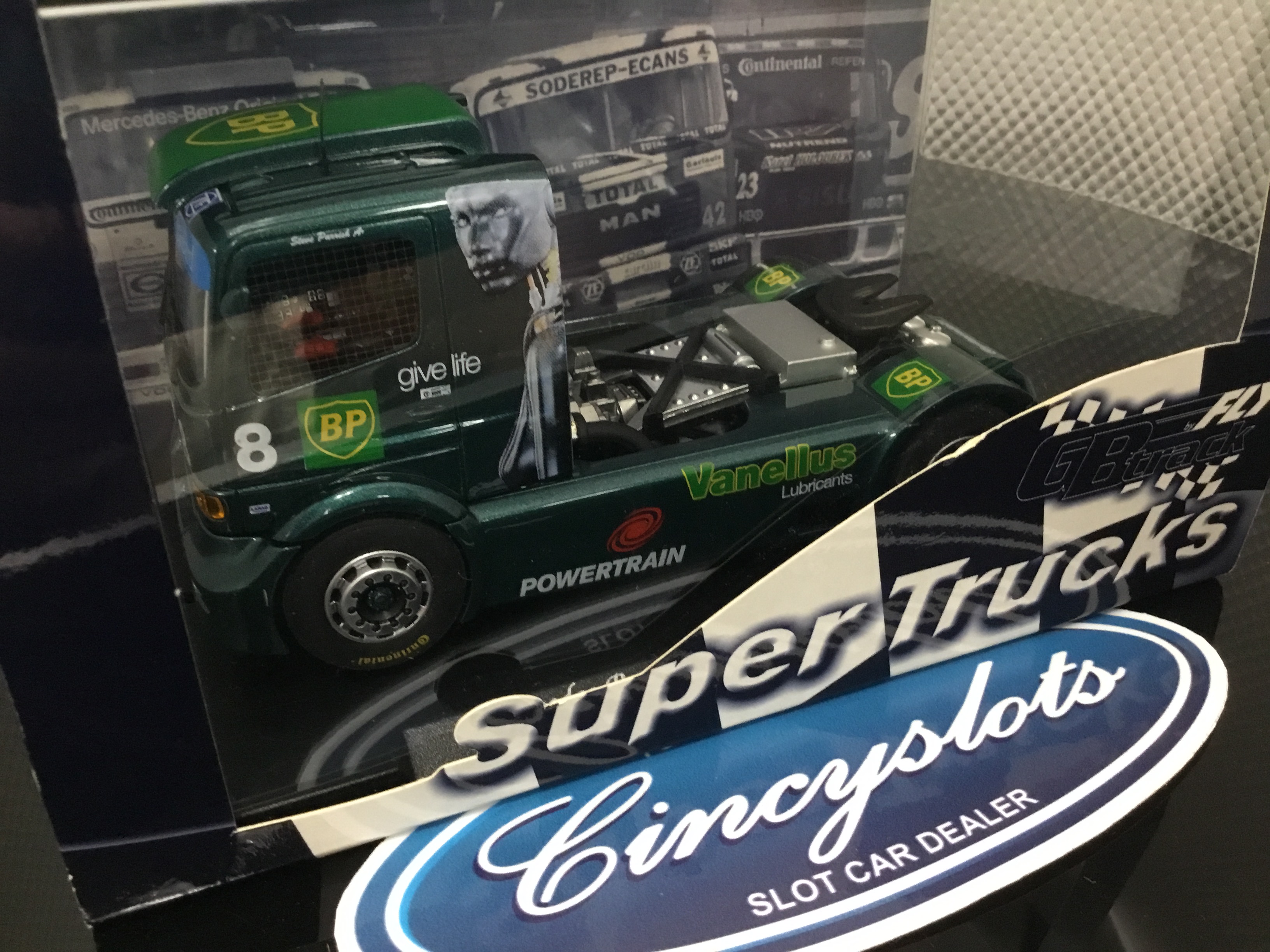 Fly 8005 Mercedes Benz Atego BP Racing Truck. Lightly Used, Looks New ...