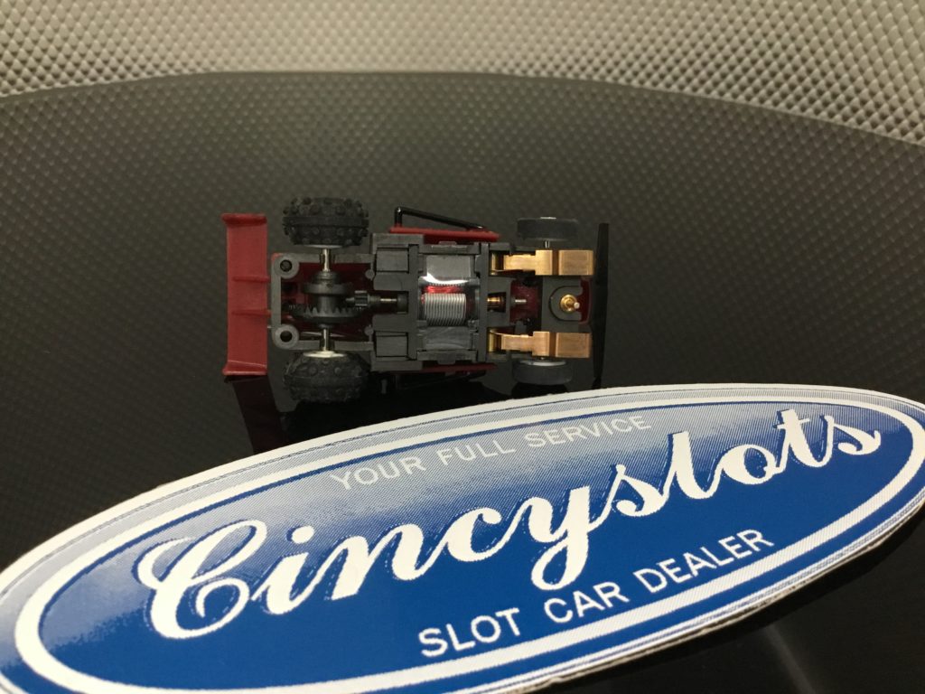 TYCO TURBO HOPPER #27 HO SLOT CAR, NEW.