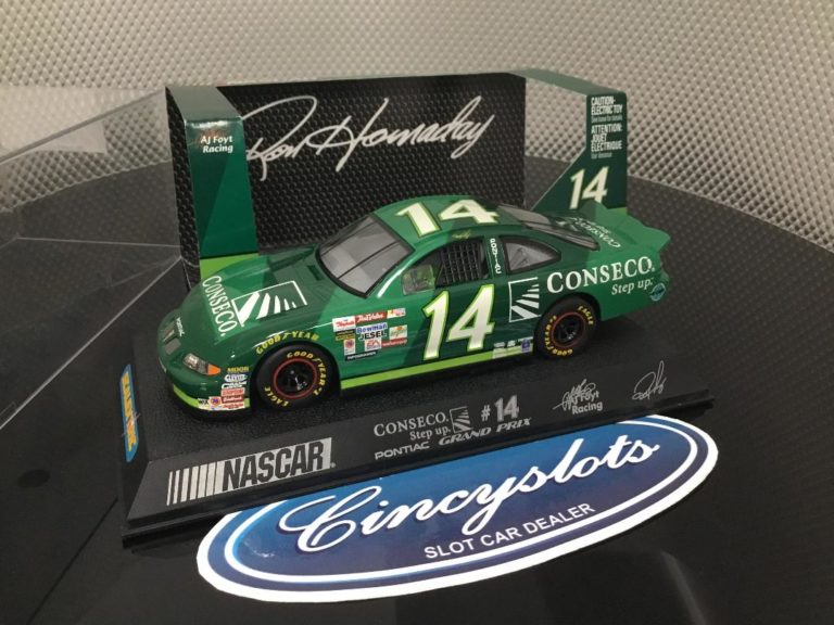 Scalextric C2376 Conseco #14 Pontiac Grand Prix Nascar 1/32 Slot Car ...