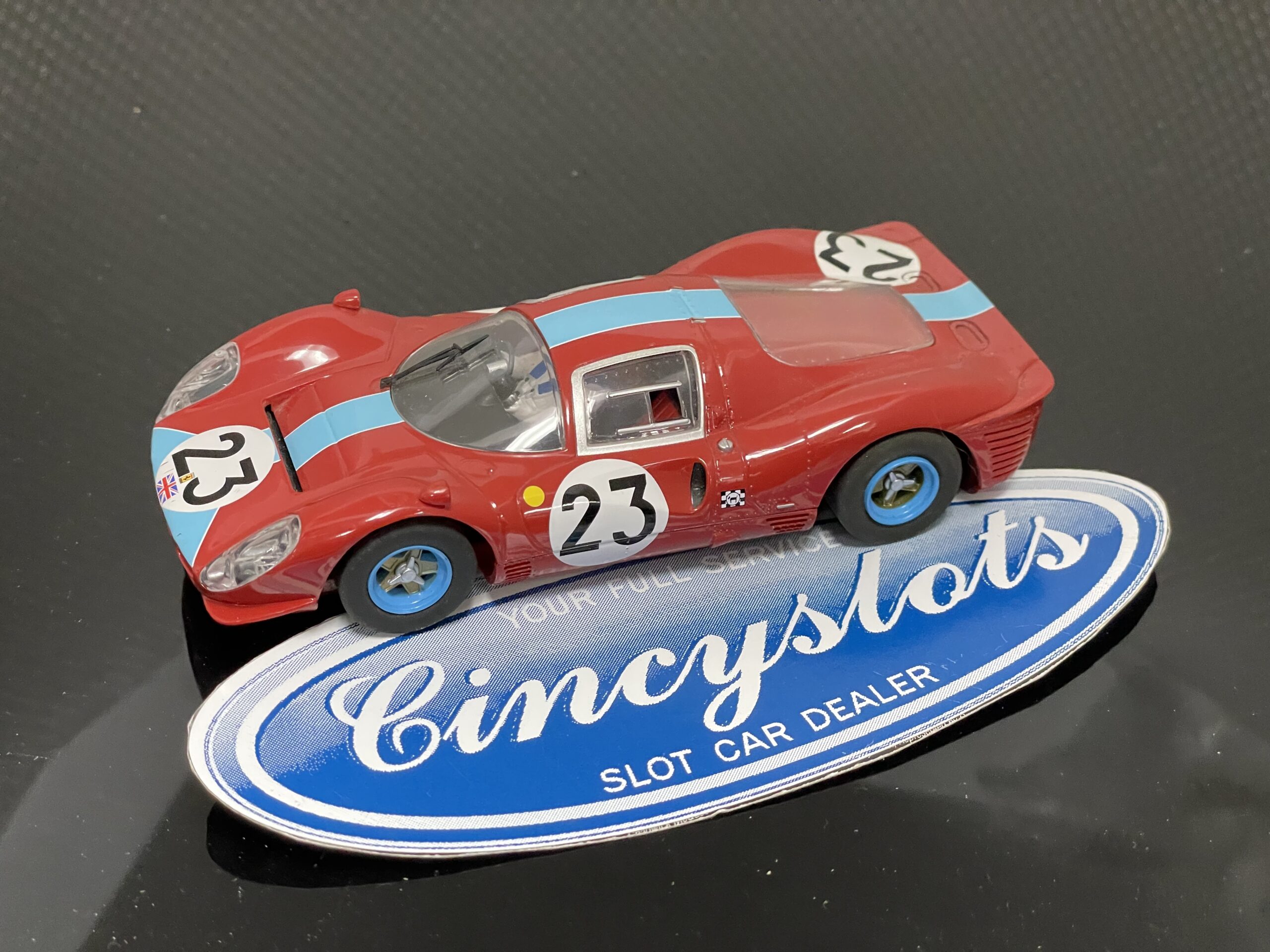 Scalextric C3028 Ferrari 330 P4 #23. 1/32 Slot Car Lightly Used.