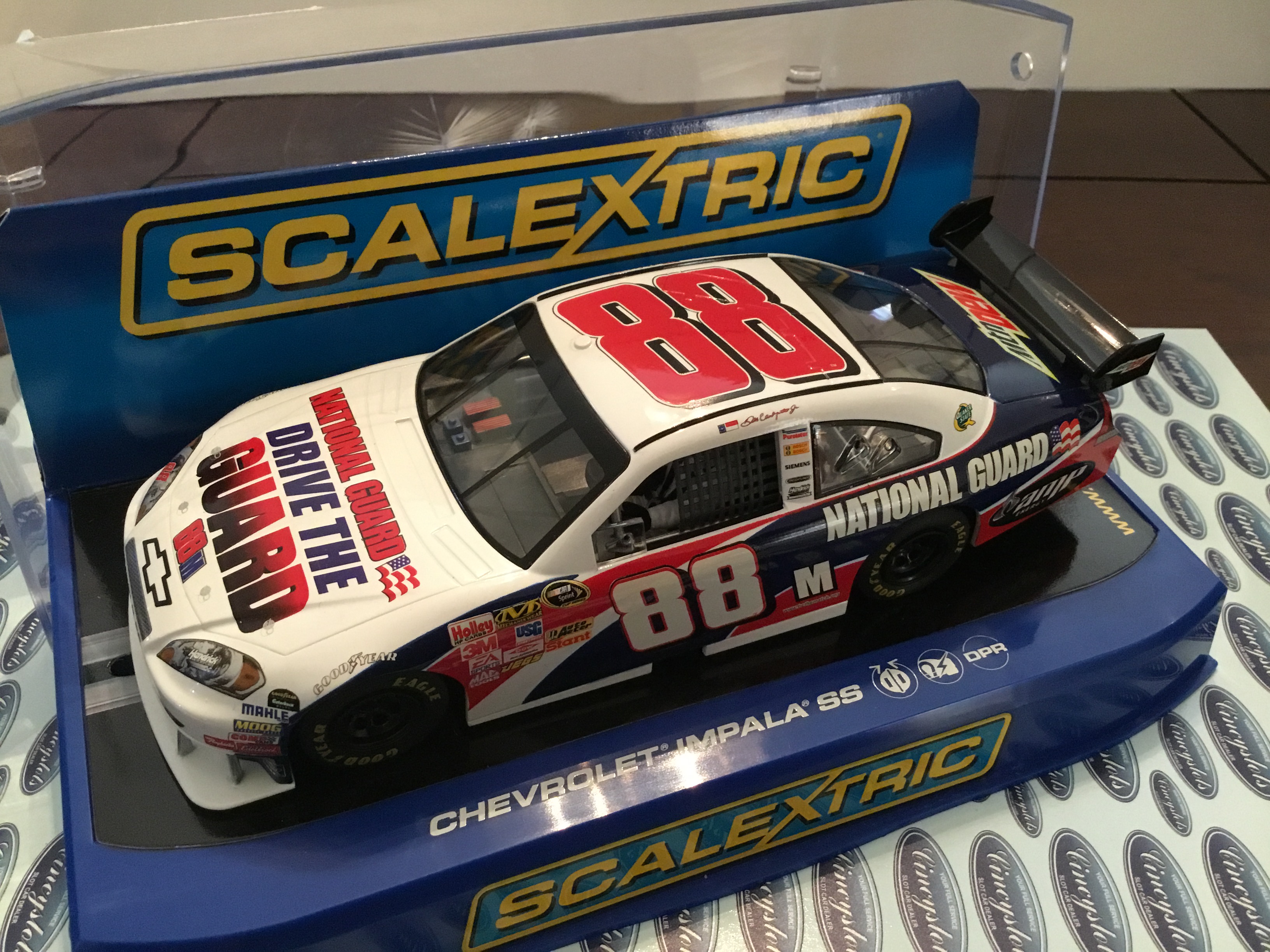 Scalextric C3003 Chevrolet Impala Earnhardt 1/32 Slot Car. NEW
