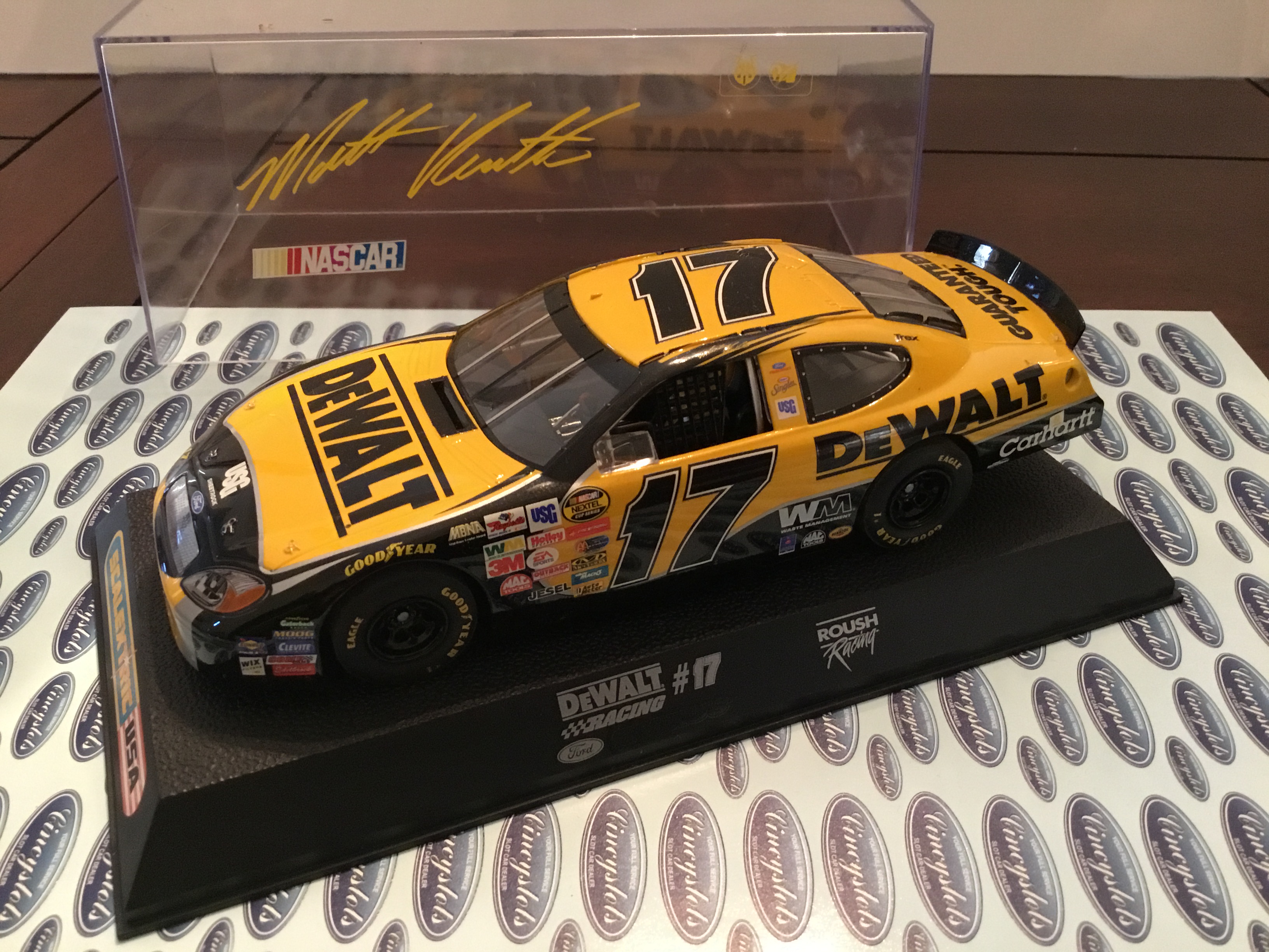Scalextric C2594 Ford Taurus DeWalt #17 1/32 Slot Car. Lightly Used.