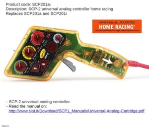 Slot.it SCP-201ai Analog Controller for home tracks.