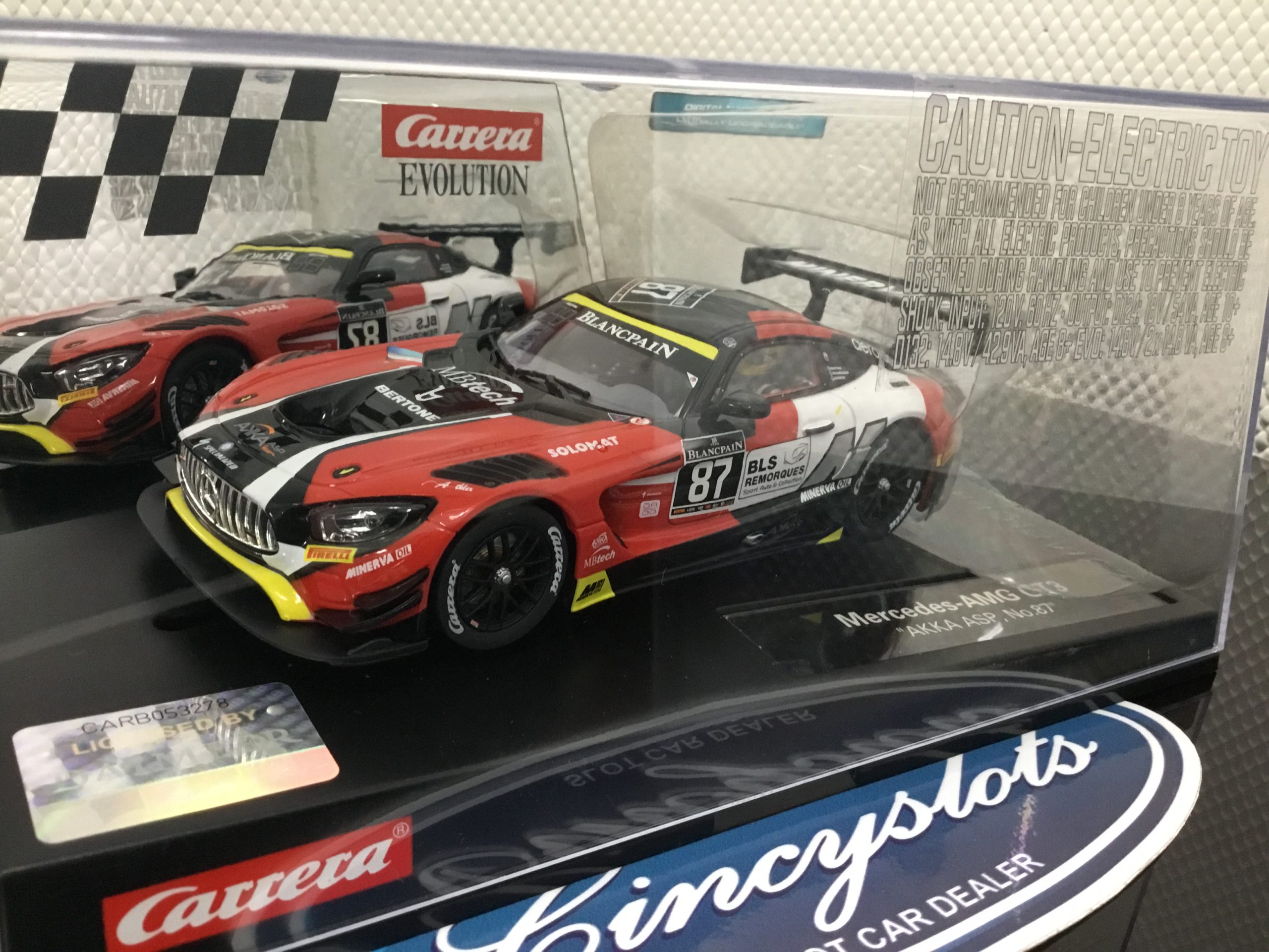 Carrera Evolution 27578 Mercedes AMG GT3 1/32 Slot Car.