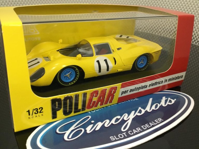 Policar CAR06b Ferrari 330 P4 #11 Spa 1/32 Slot Car.