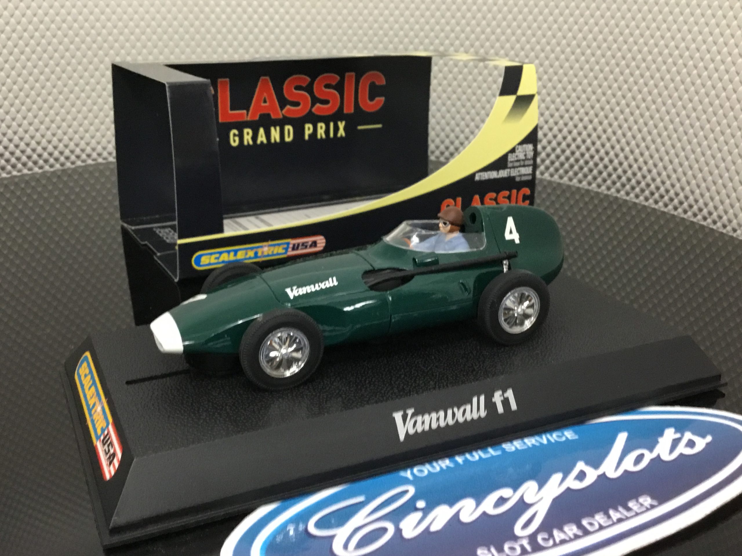 Scalextric C2663 Vanwall F1. Lightly Used.