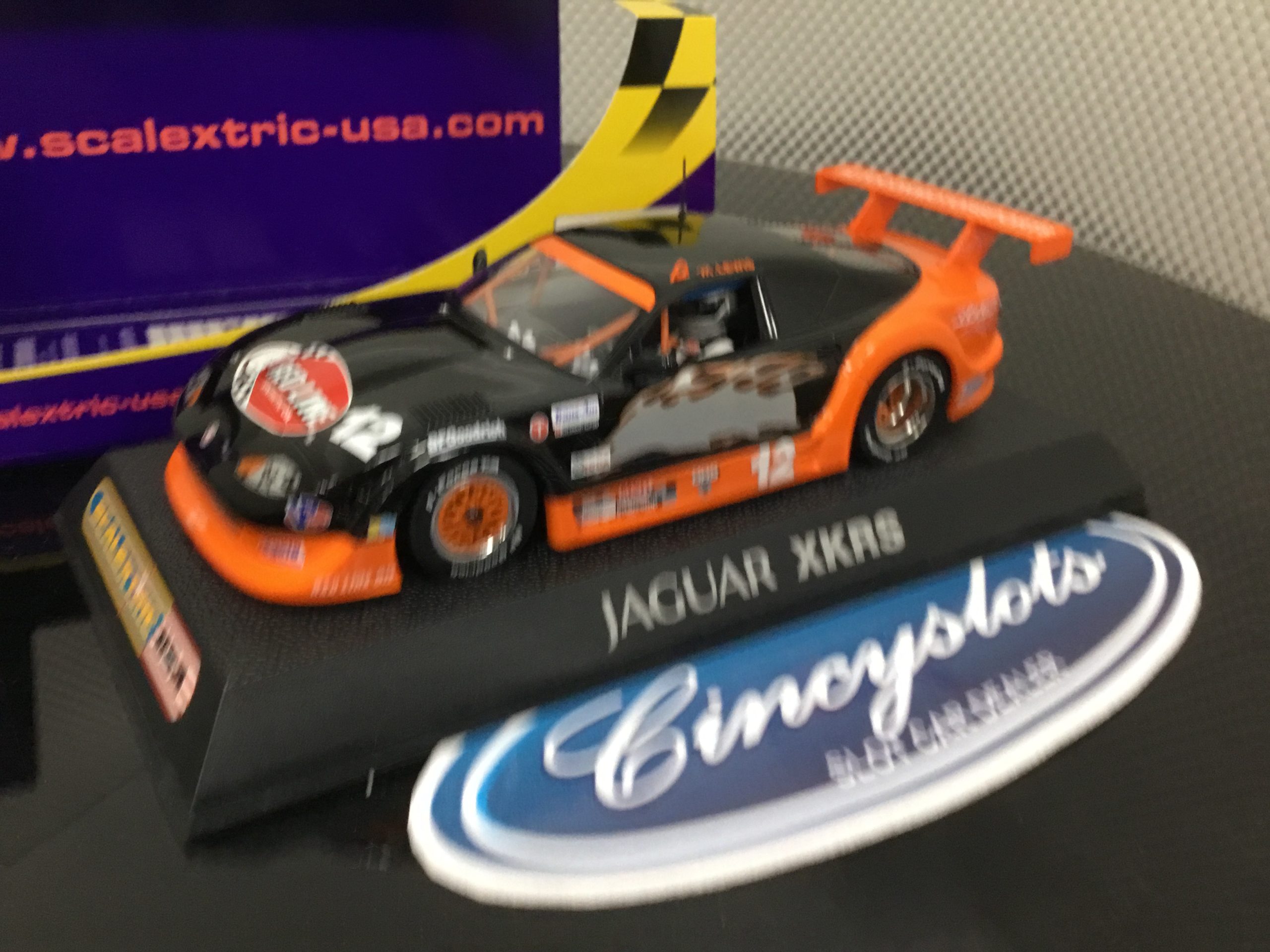 Scalextric C2785 Jaguar XKRS. Lightly Used.