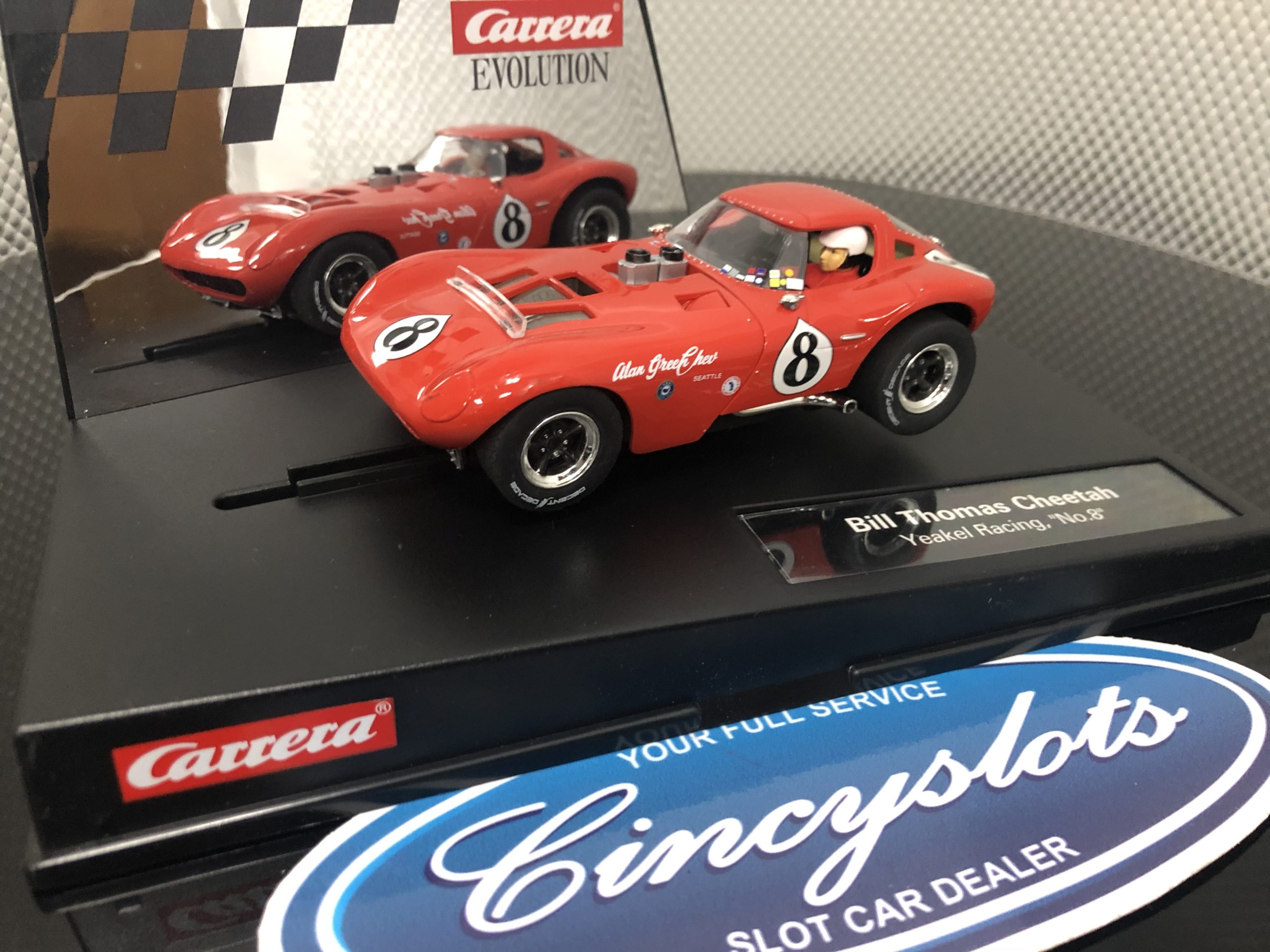 Carrera D132 30622 Thomas Cheetah 27413 Lightly Used.