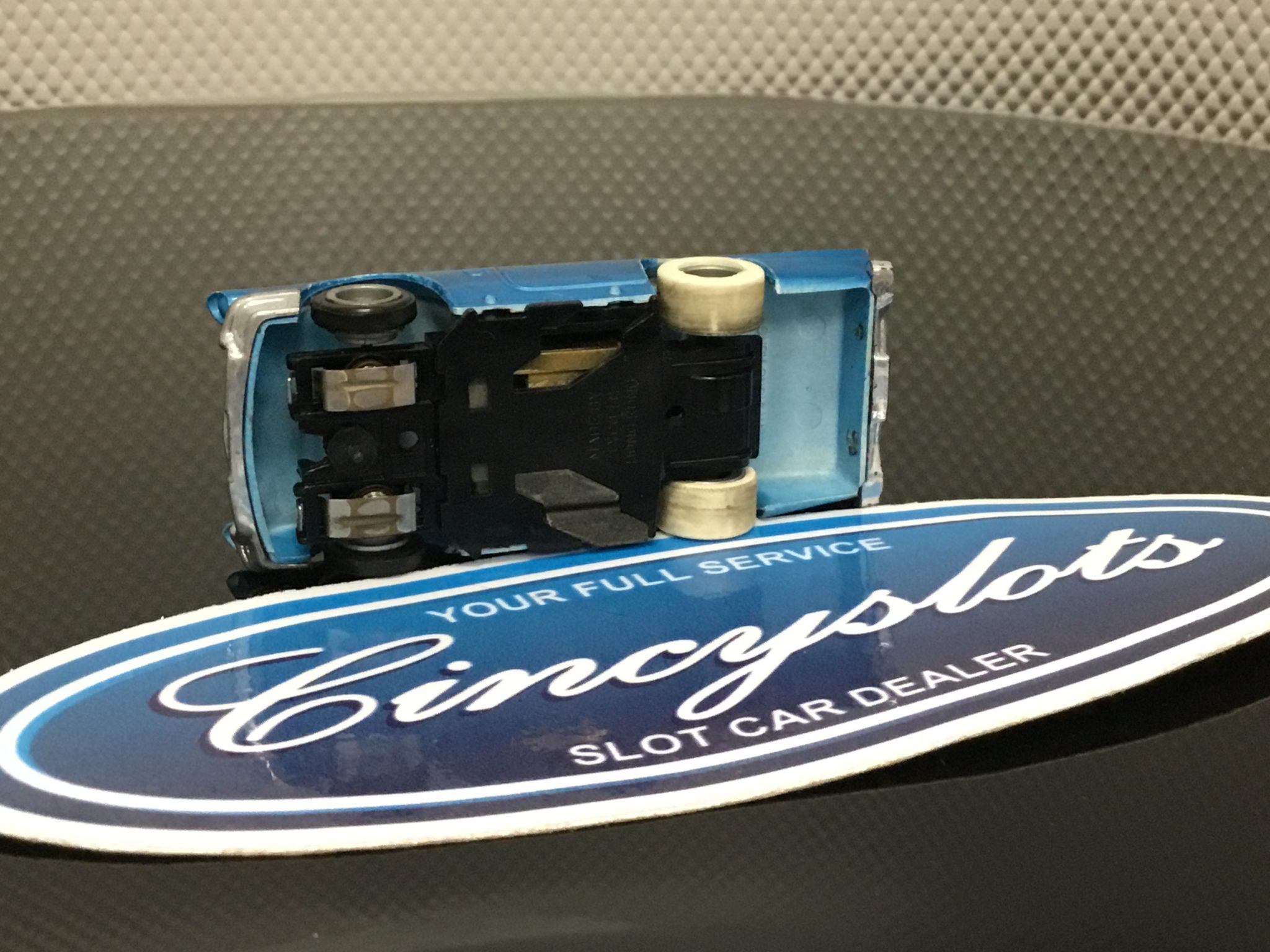 TYCO PRO Ford Thunderbird HO Slot Car Used.