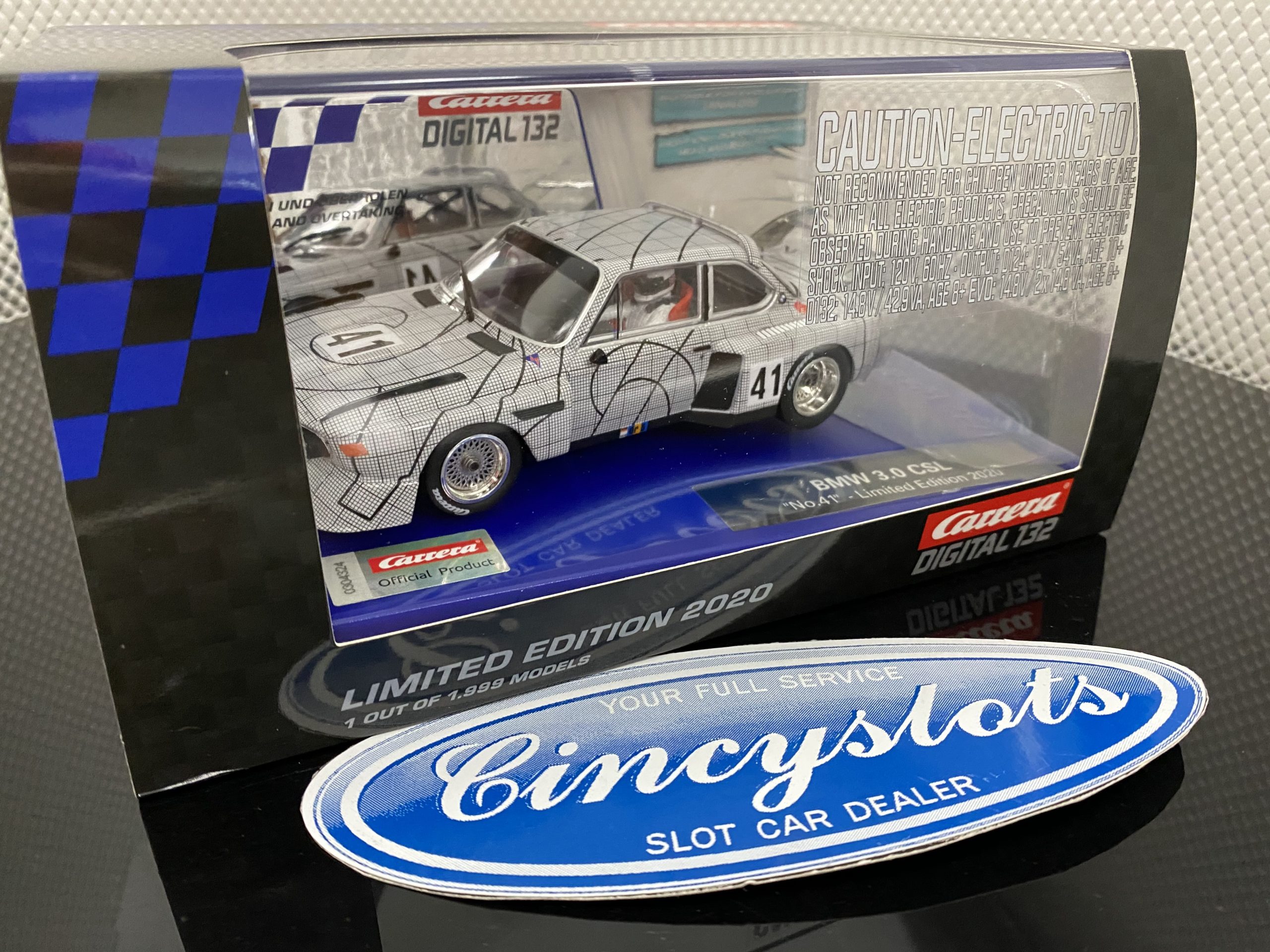 Carrera D132 30924 BMW 3.5 CSL 2020 Limited Edition.
