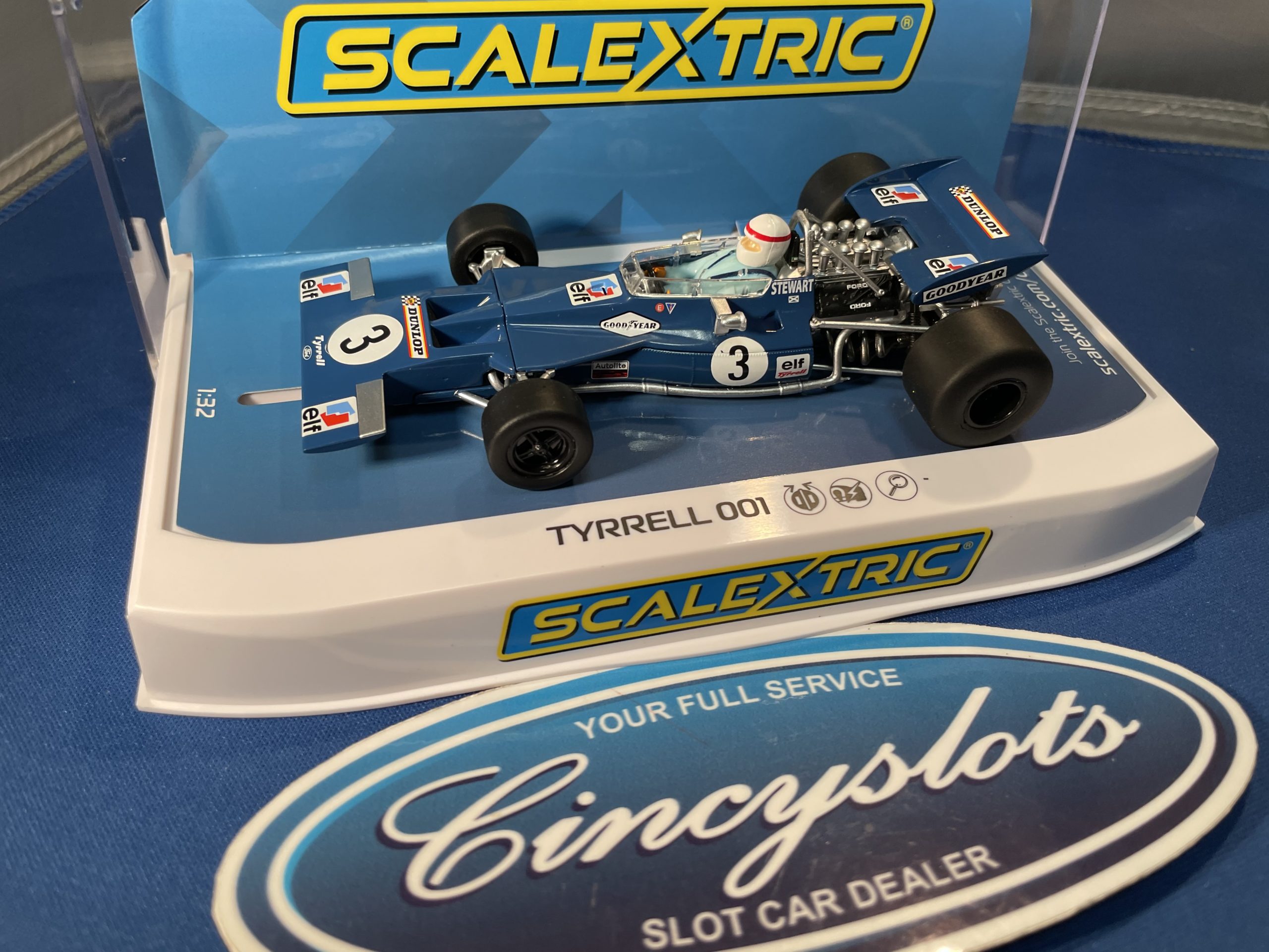Scalextric C4161 Tyrrell 001 Stewart.