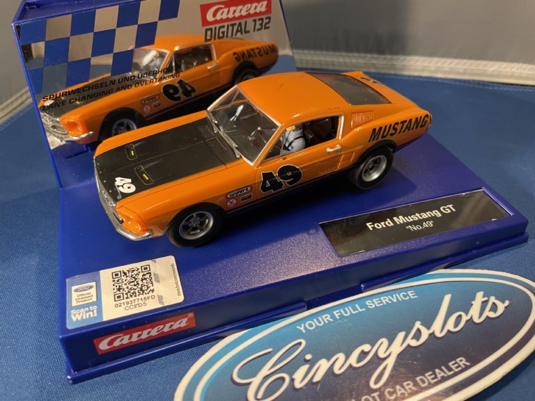 Carrera D132 30722 Ford Mustang GT, Used.