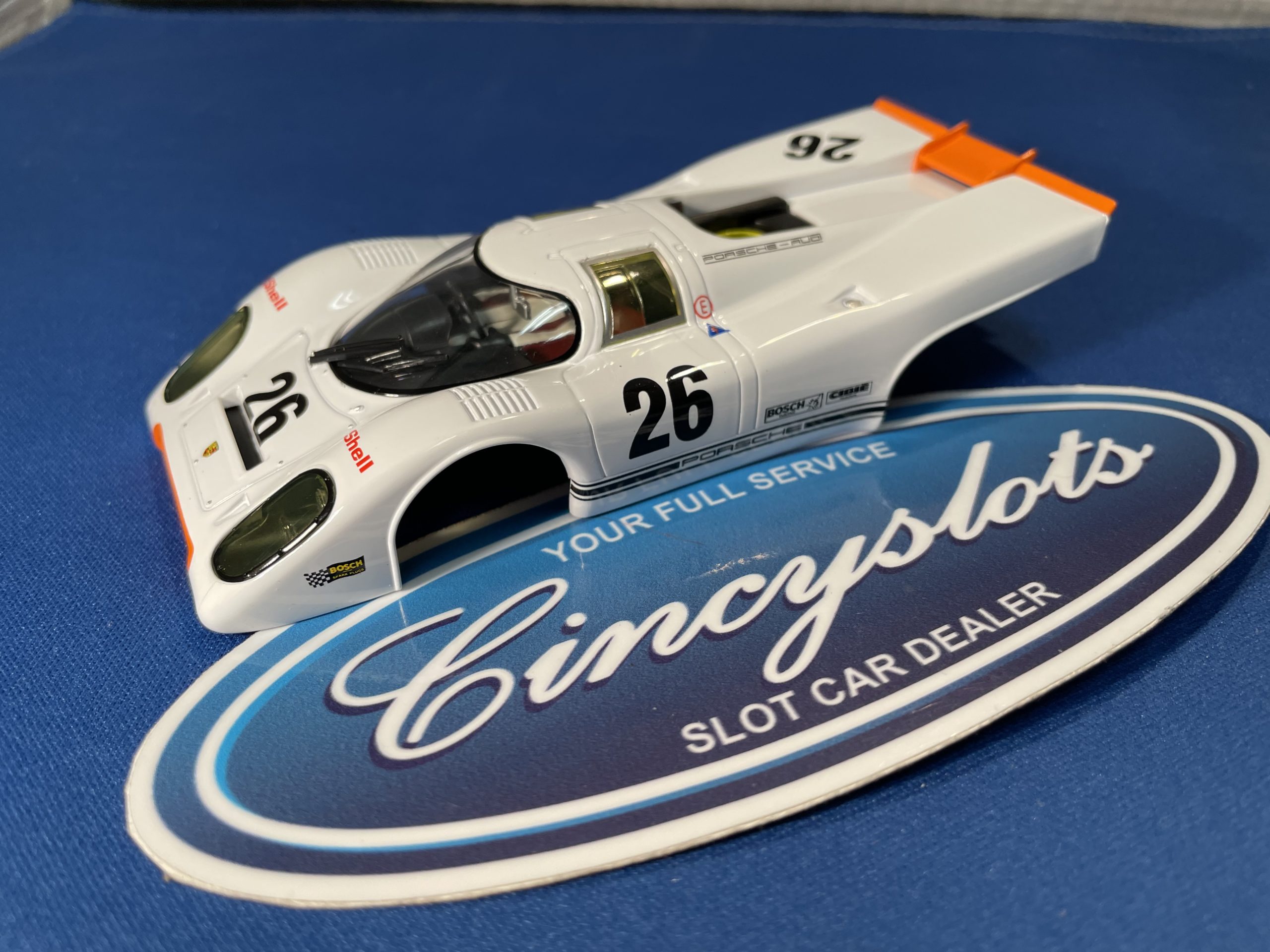 Carrera 1/32 Porsche 917k BODY and Interior, New.