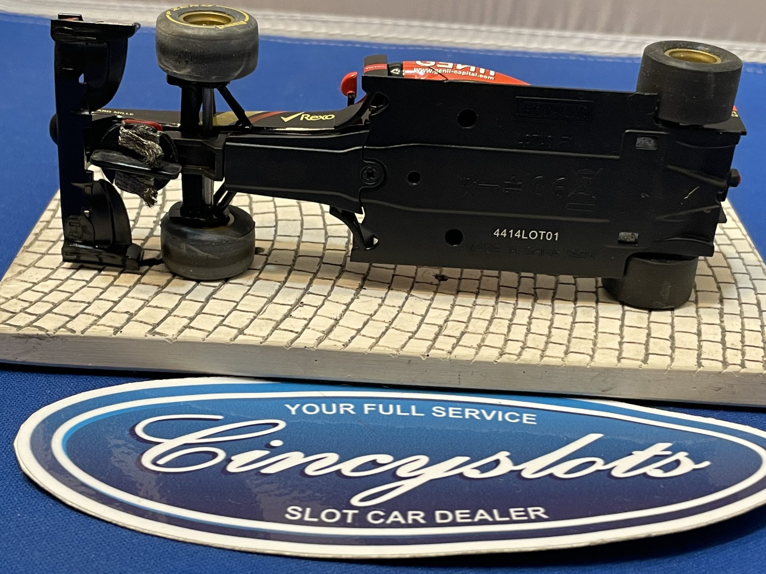 Scalextric Lotus F1 1/32 Slot Car Used.