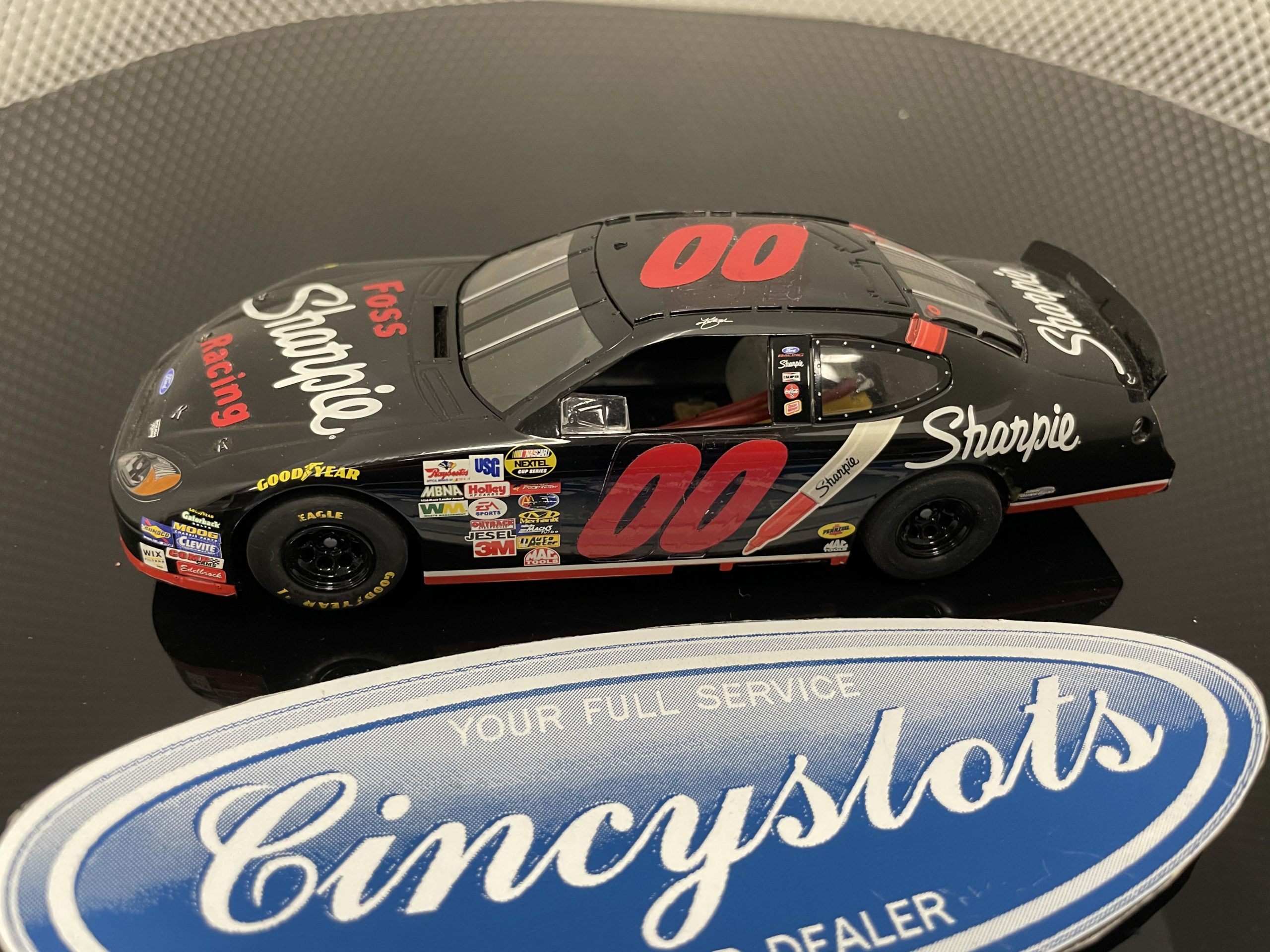 Scalextric Sharpie Nascar Used.