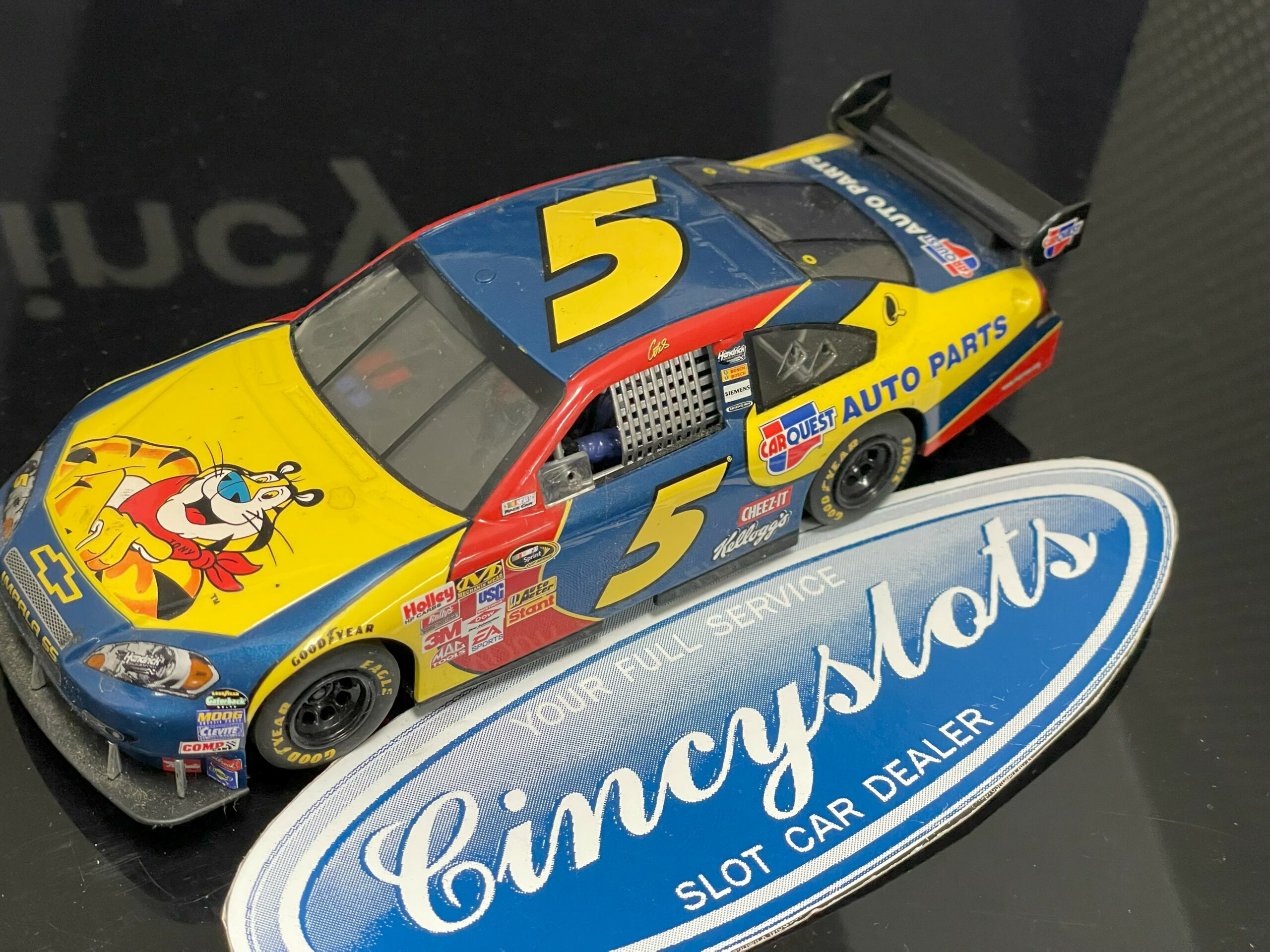 Scalextric Kellogg's Nascar Used.