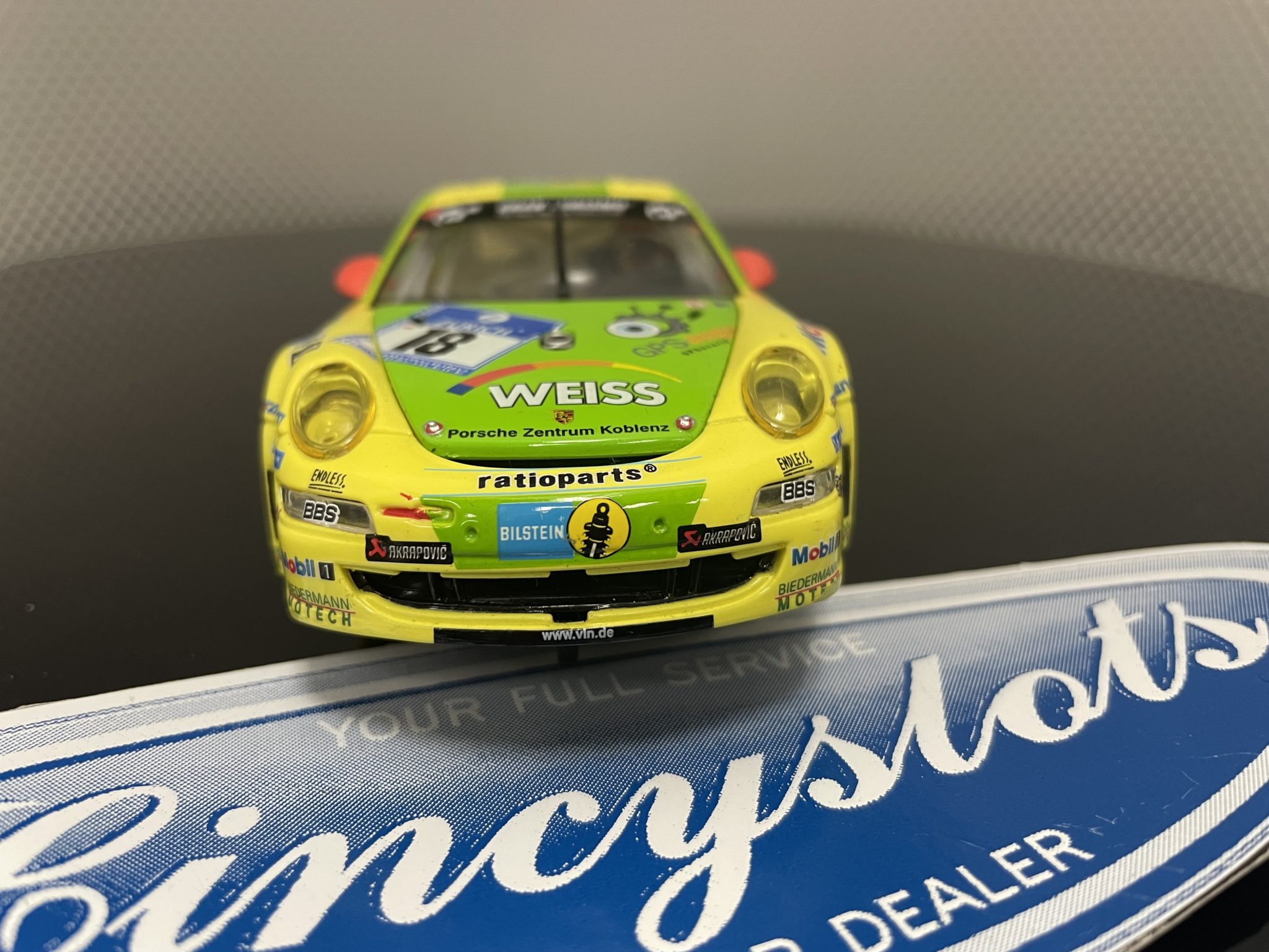 Carrera Digital D132 30609 Porsche 911 1/32 Slot Car. Lightly Used.