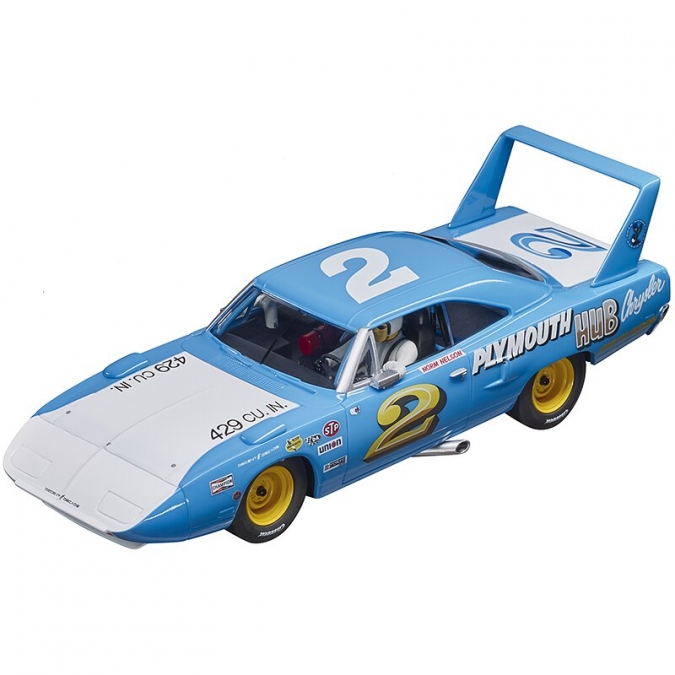Carrera D132 30983 Plymouth Superbird #2 1/32 Slot Car.