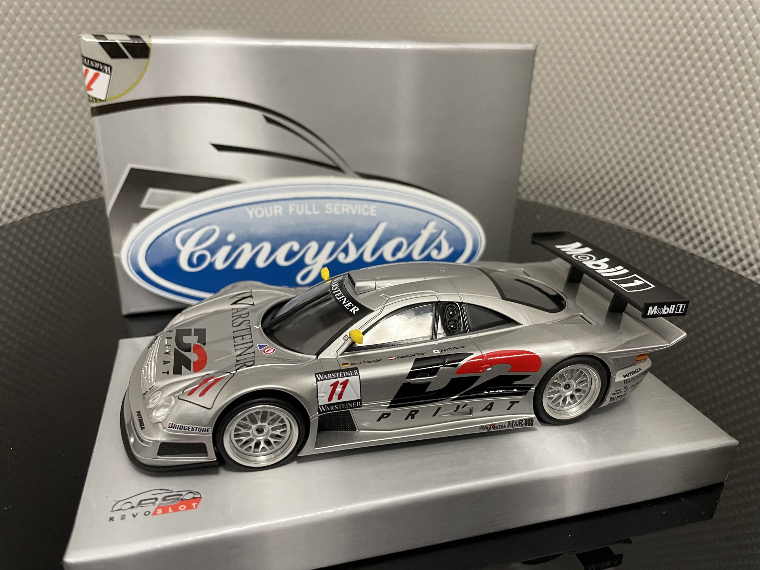 RevoSlot RS0094 Mercedes CLK GTR #11 Class Winner 1/32 Slot Car.