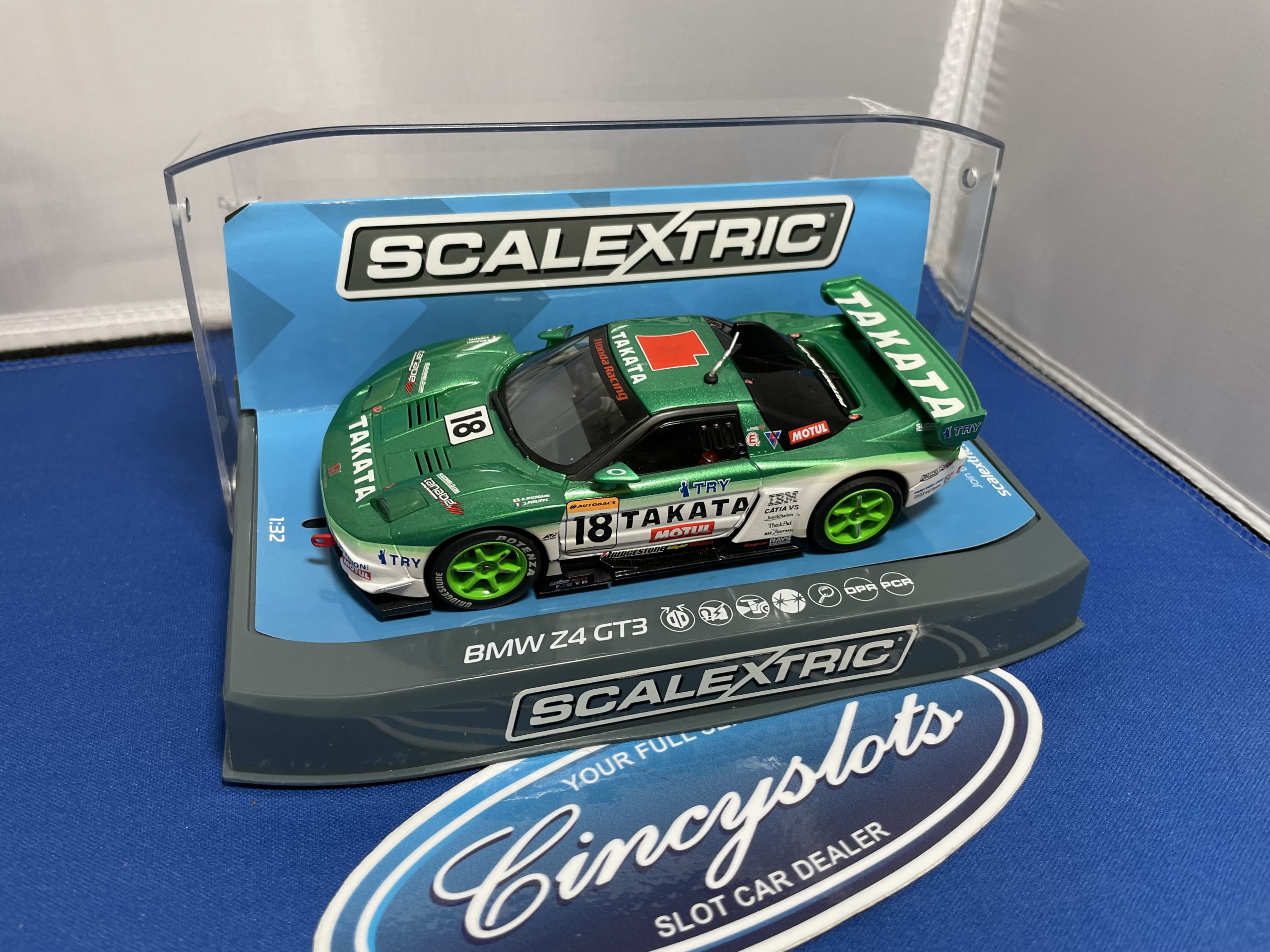 Scalextric USED Acura NSX TAKATA #18