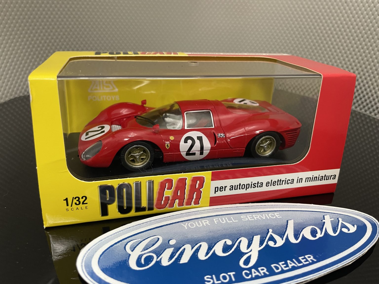 Policar CAR06a Ferrari 330 P4 Red