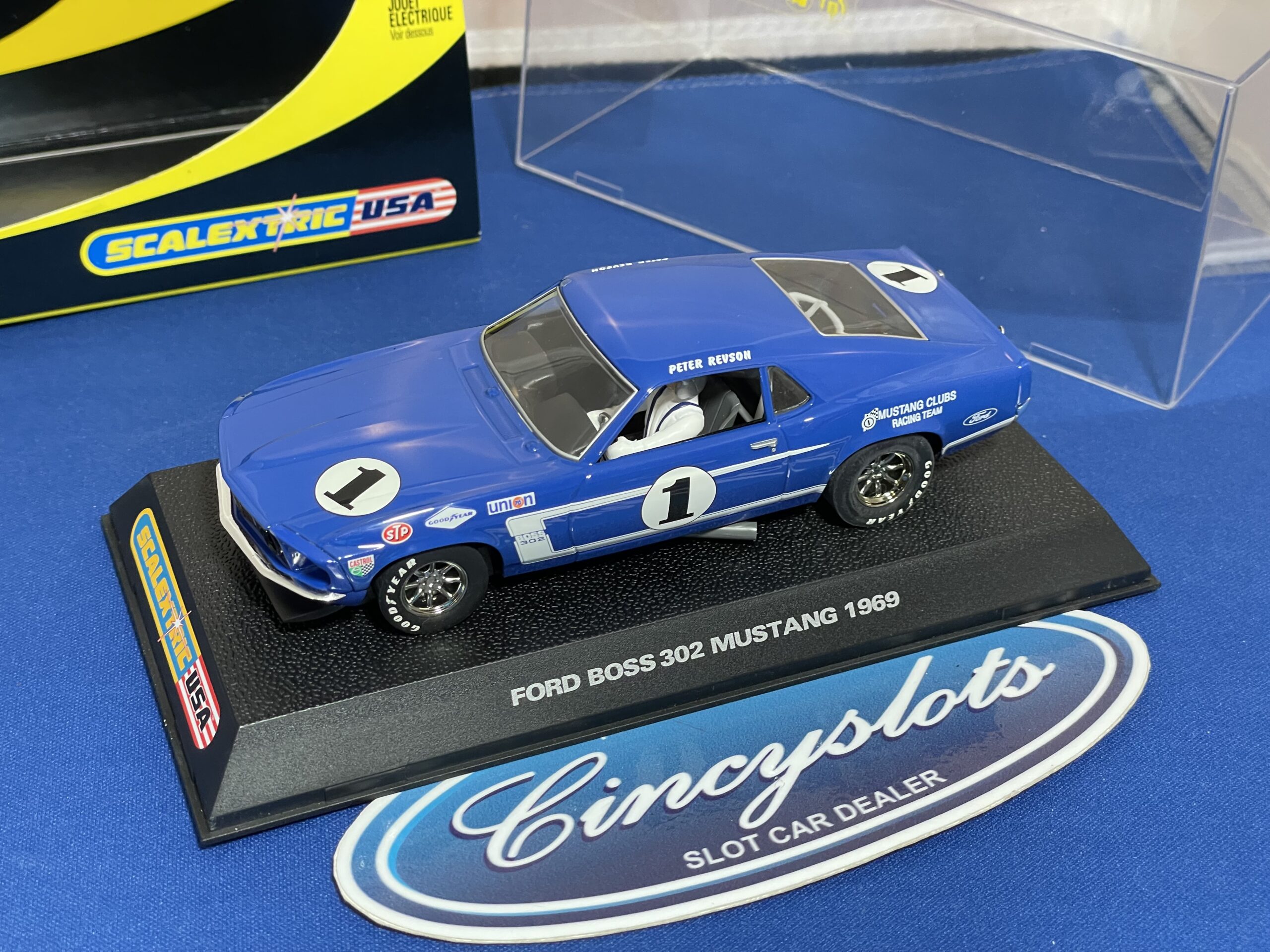 Scalextric C2576 Ford Mustang Revson #2.