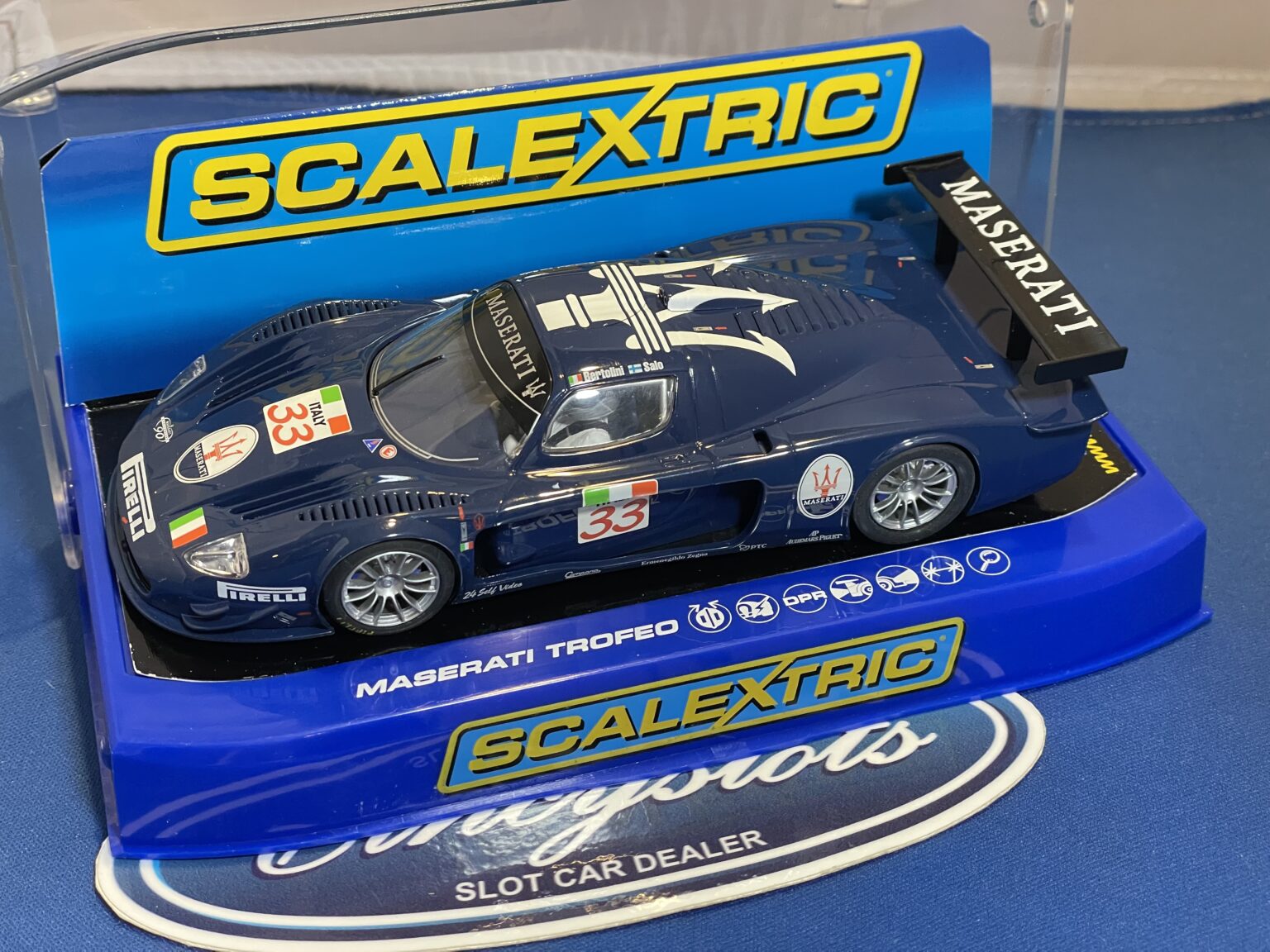 Scalextric C2784 Maserati MC12 1/32 Slot Car, Lightly Used.