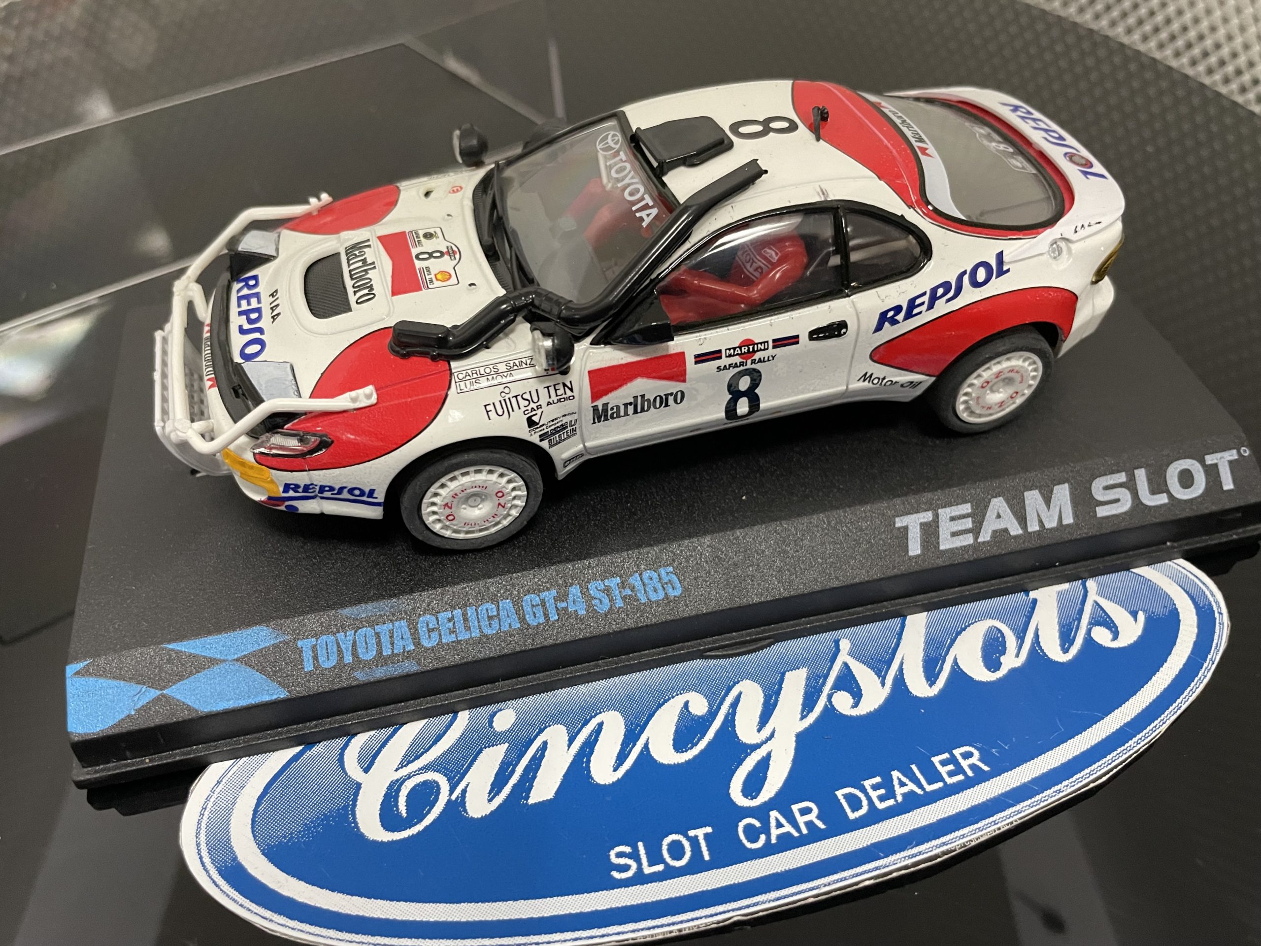Team Slot Toyota Celica GT4 1/32 Slot Car. Lightly Used
