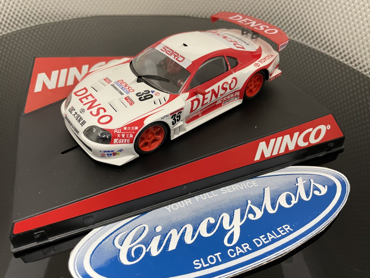 Ninco 50382 Toyota Supra 1/32 Slot Car, Lightly Used