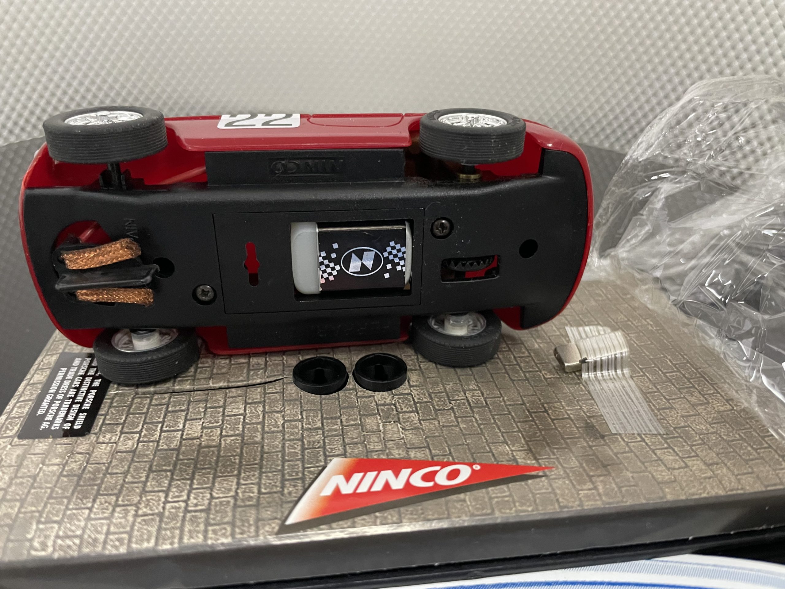 Ninco Ferrari 166 #22 1/32 Slot Car Lightly Used