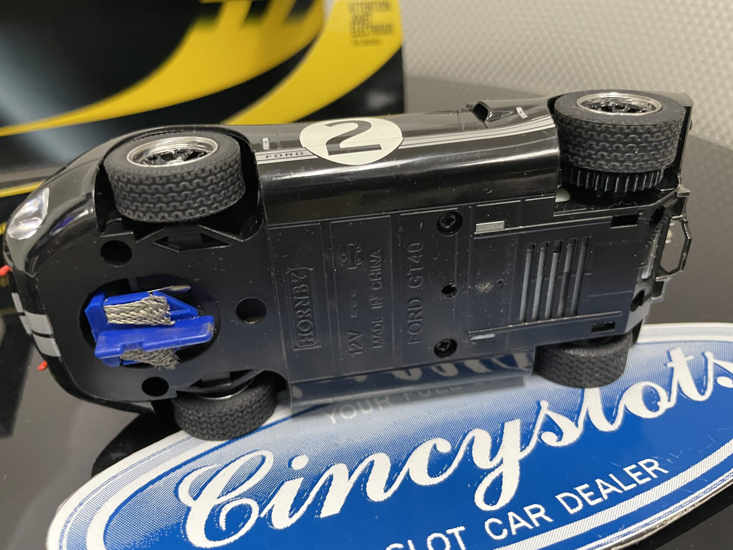 Scalextric C2463 Ford GT40 1/32 Slot Car Lightly Used.