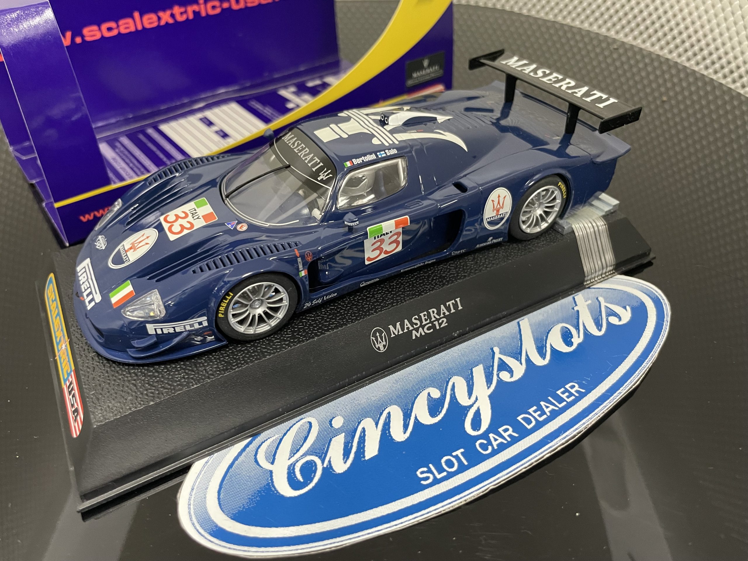 Scalextric C2784 Maserati MC12 1/32 Slot Car, Lightly Used.