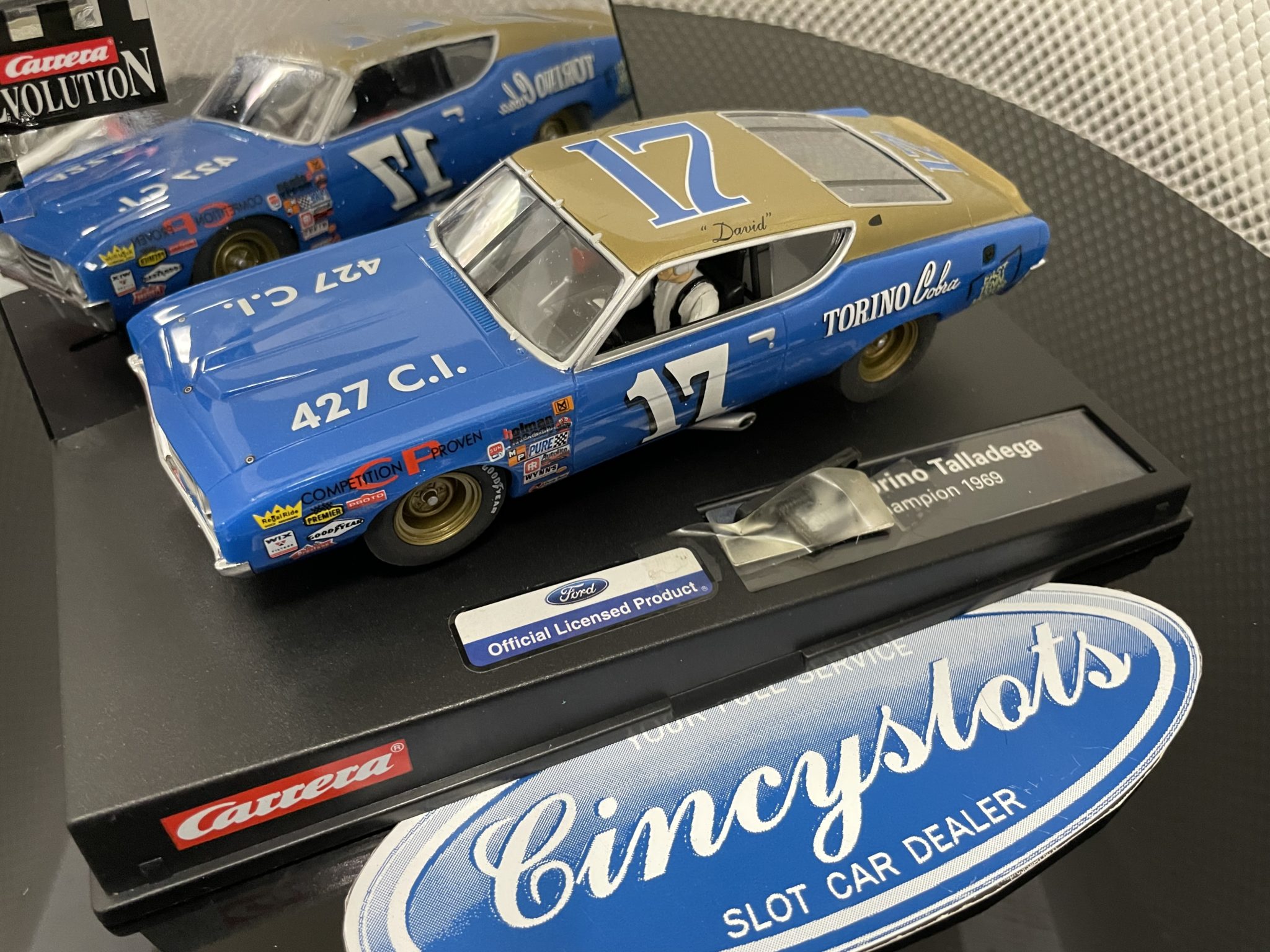 Carrera Evolution 25739 Ford Torino 1/32 Slot Car.