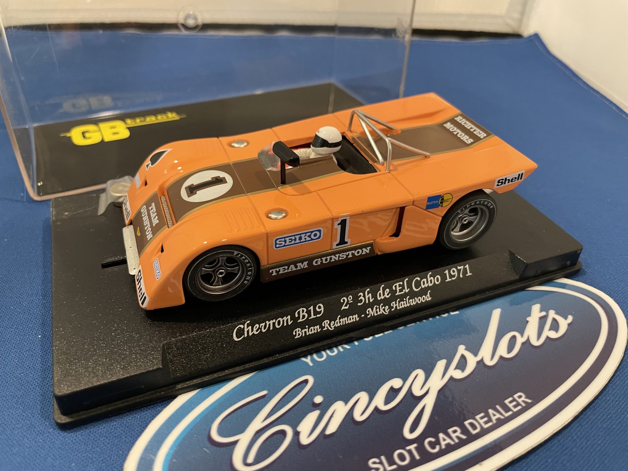 Fly GB Track Chevron GB13 1/32 Slot Car. Lightly Used.