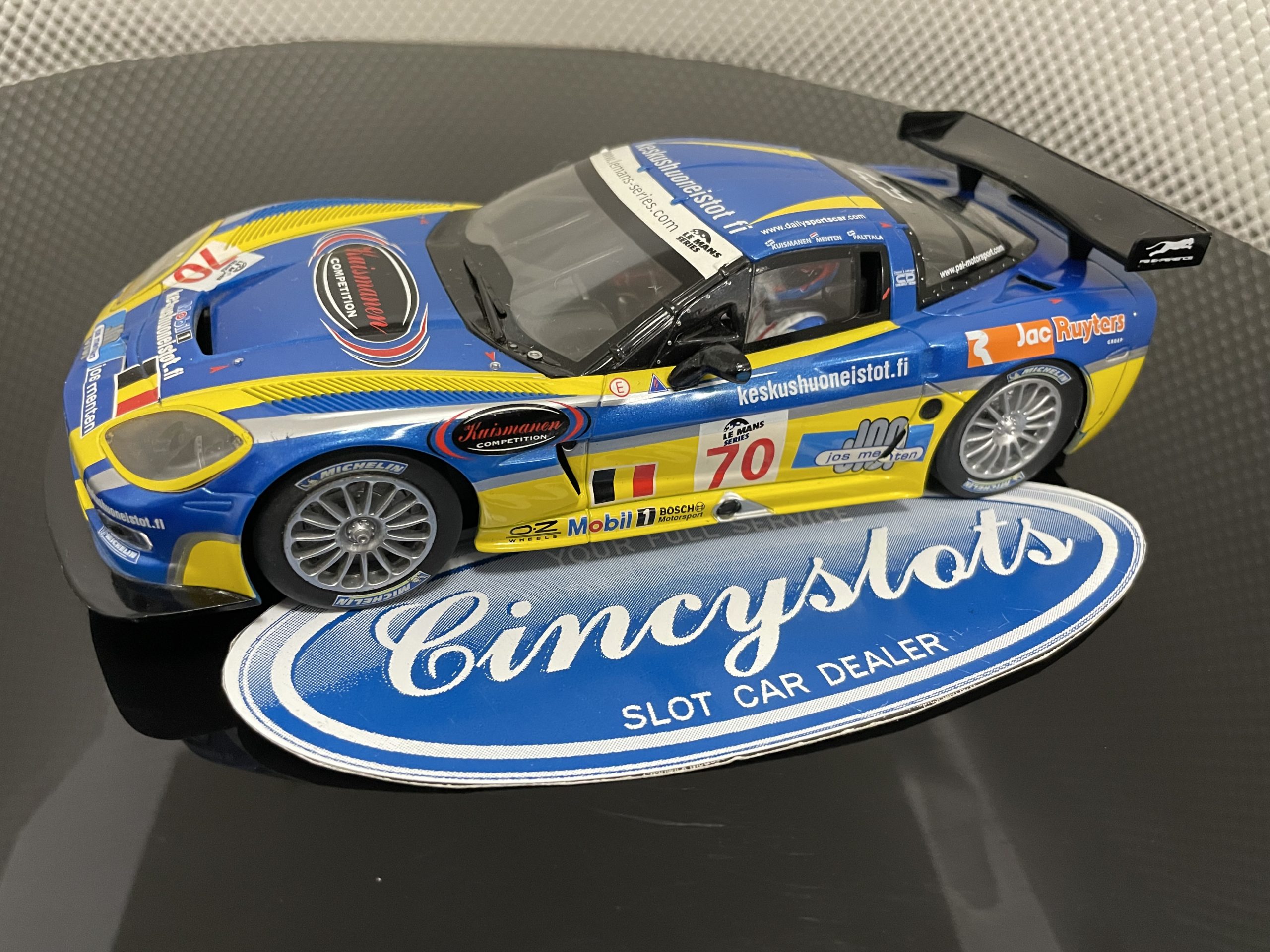 Carrera Exclusiv 20241 Chevrolet Corvette C6R 1/24 Slot Car, Lightly Used.