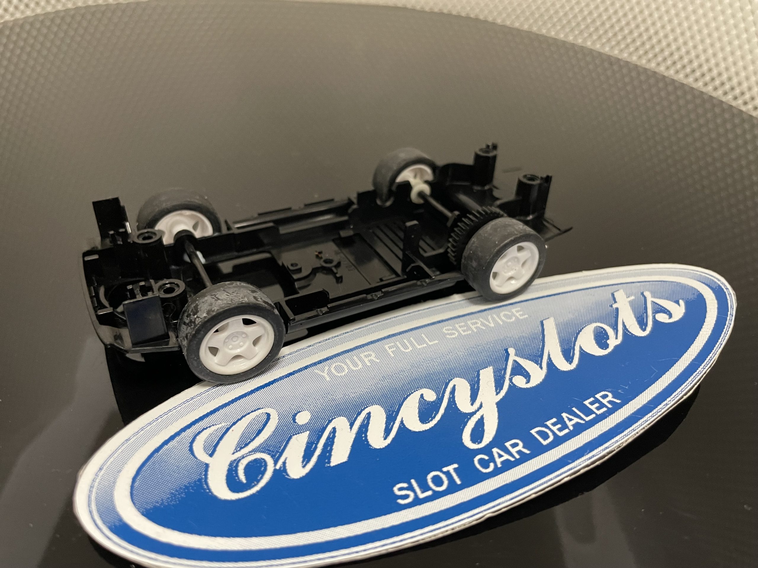 Scalextric Audi Quattro Chassis.