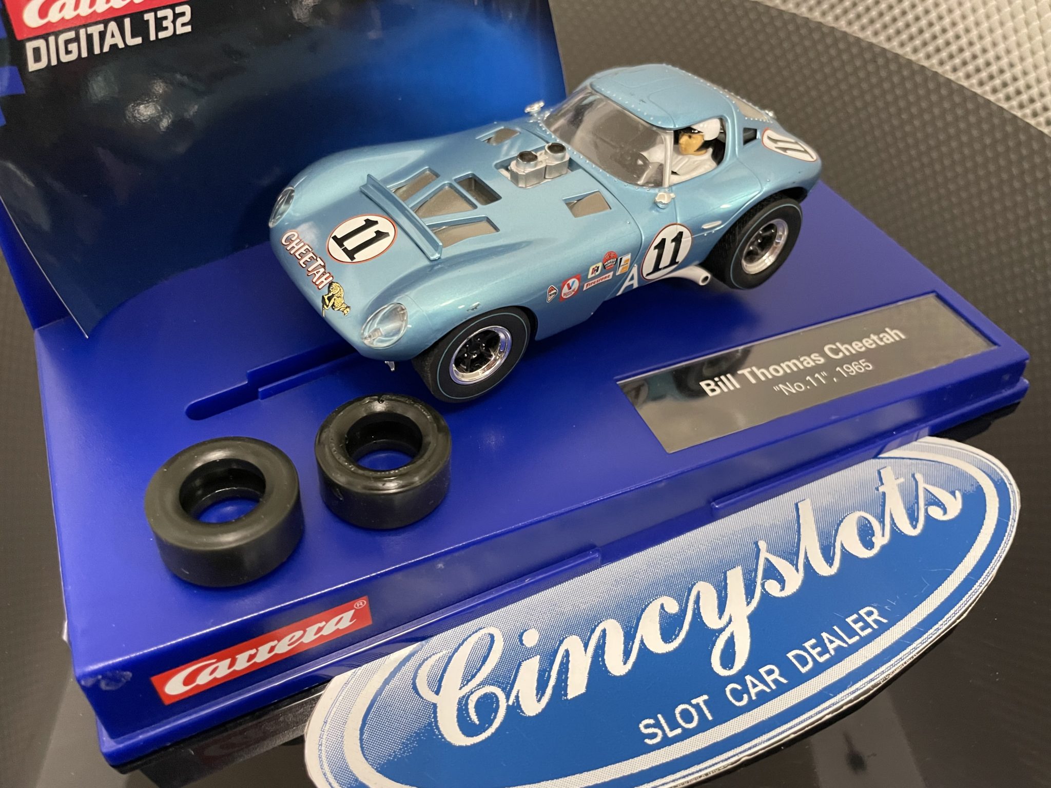 Carrera D132 30649 Cheetah #11, Lightly Used.