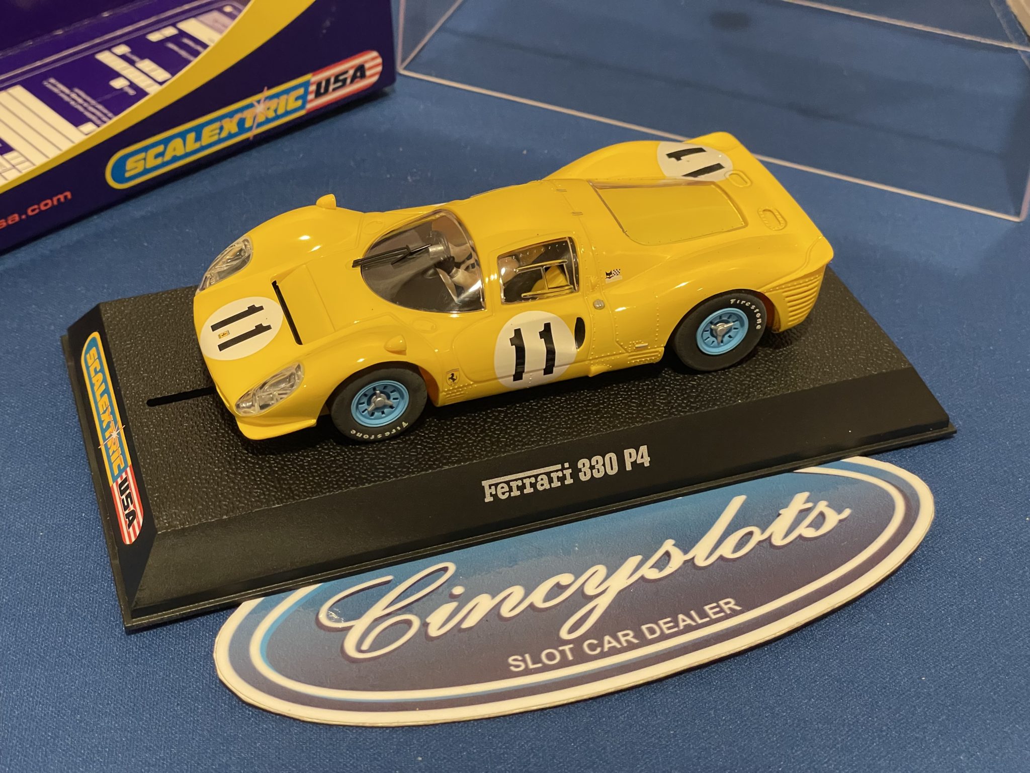 Scalextric C2787 Ferrari 330 1/32 Slot Car Lightly Used.