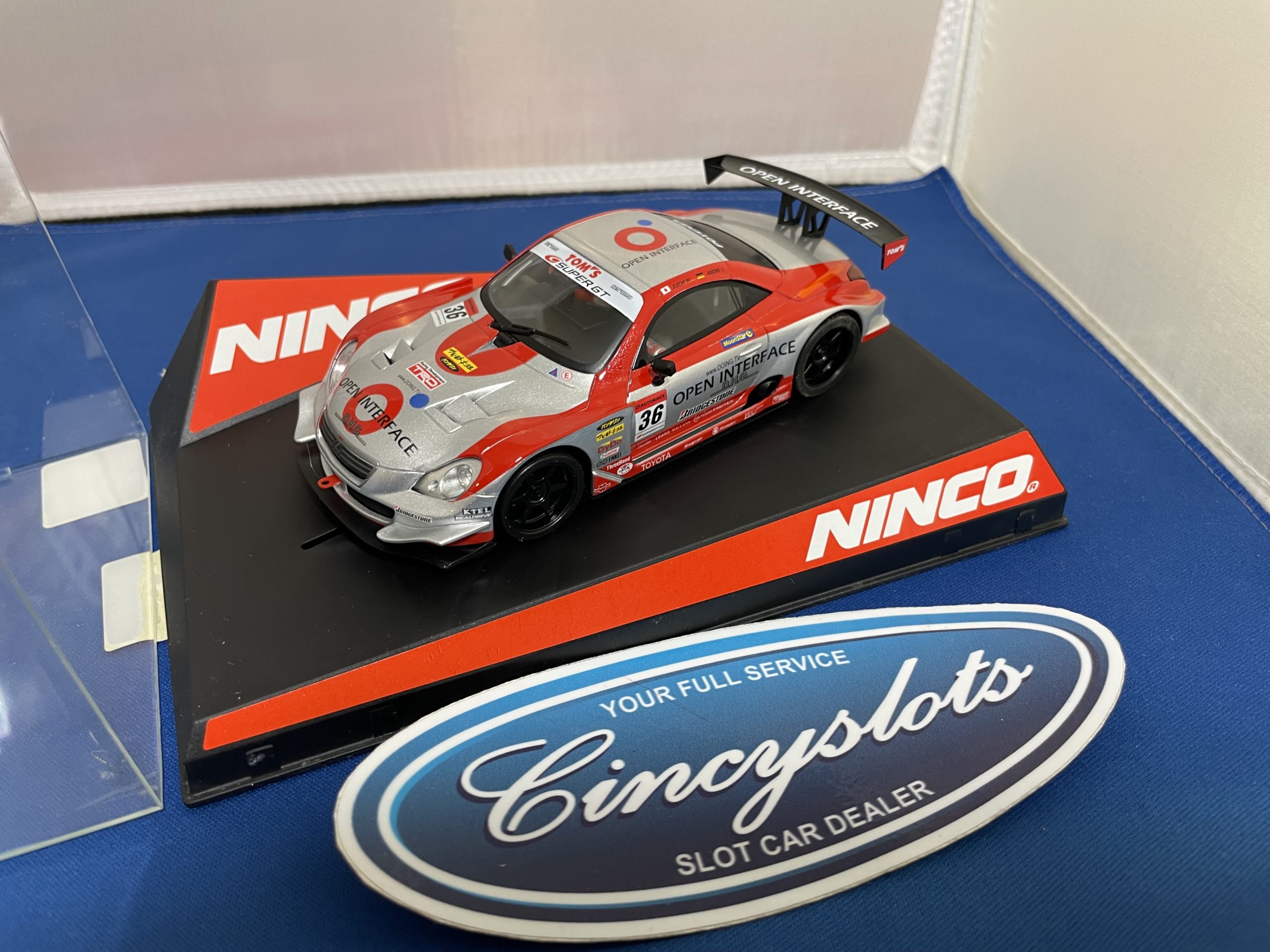 Ninco 50516 Lexus SC430, Lightly Used 1/32 Slot Car.