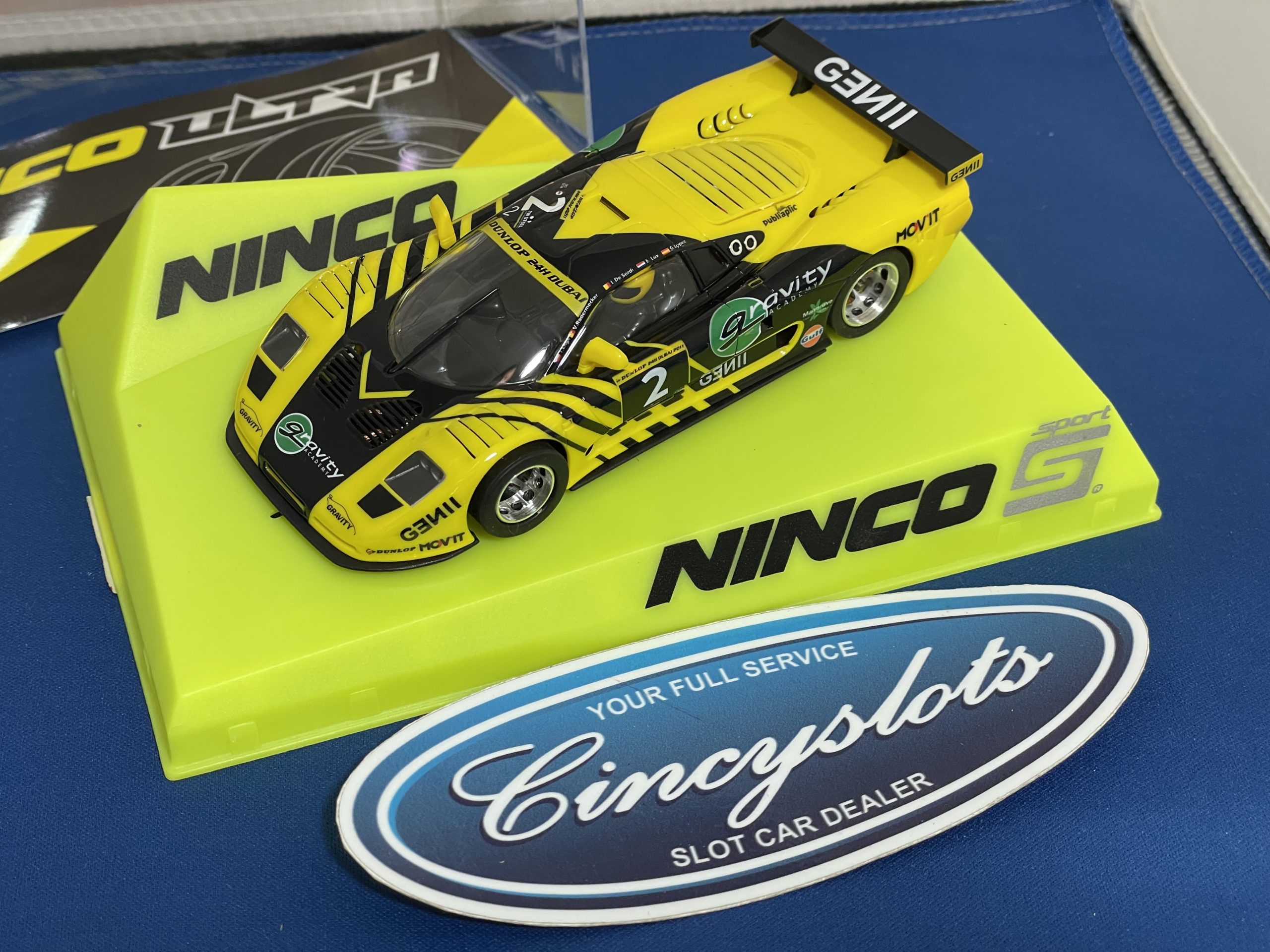 Ninco 50651 Mosler EVO GENII ULTRA, Lightly Used 1/32 Slot Car.