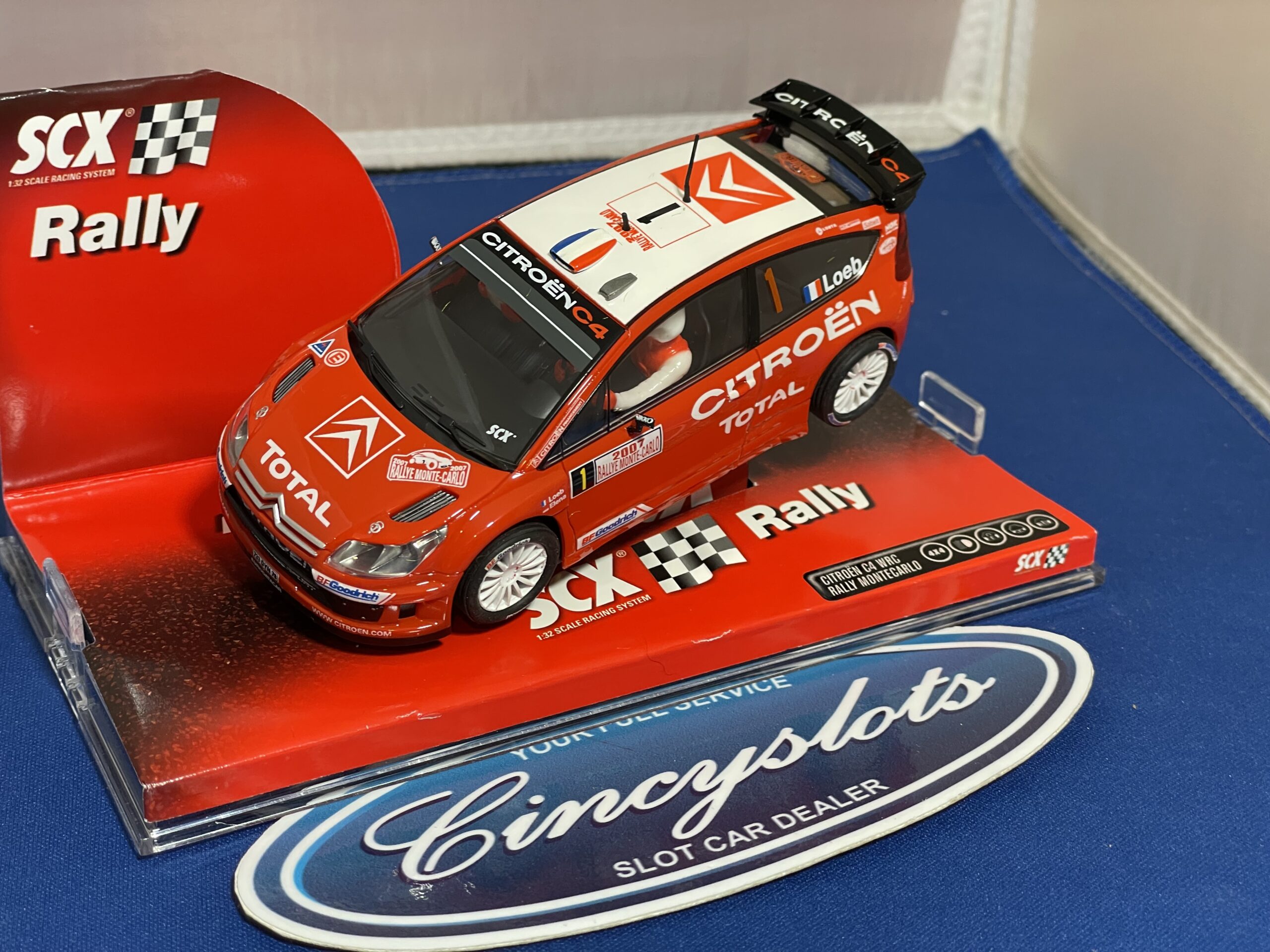 SCX 62560 Citroen Rally, Lightly Used.